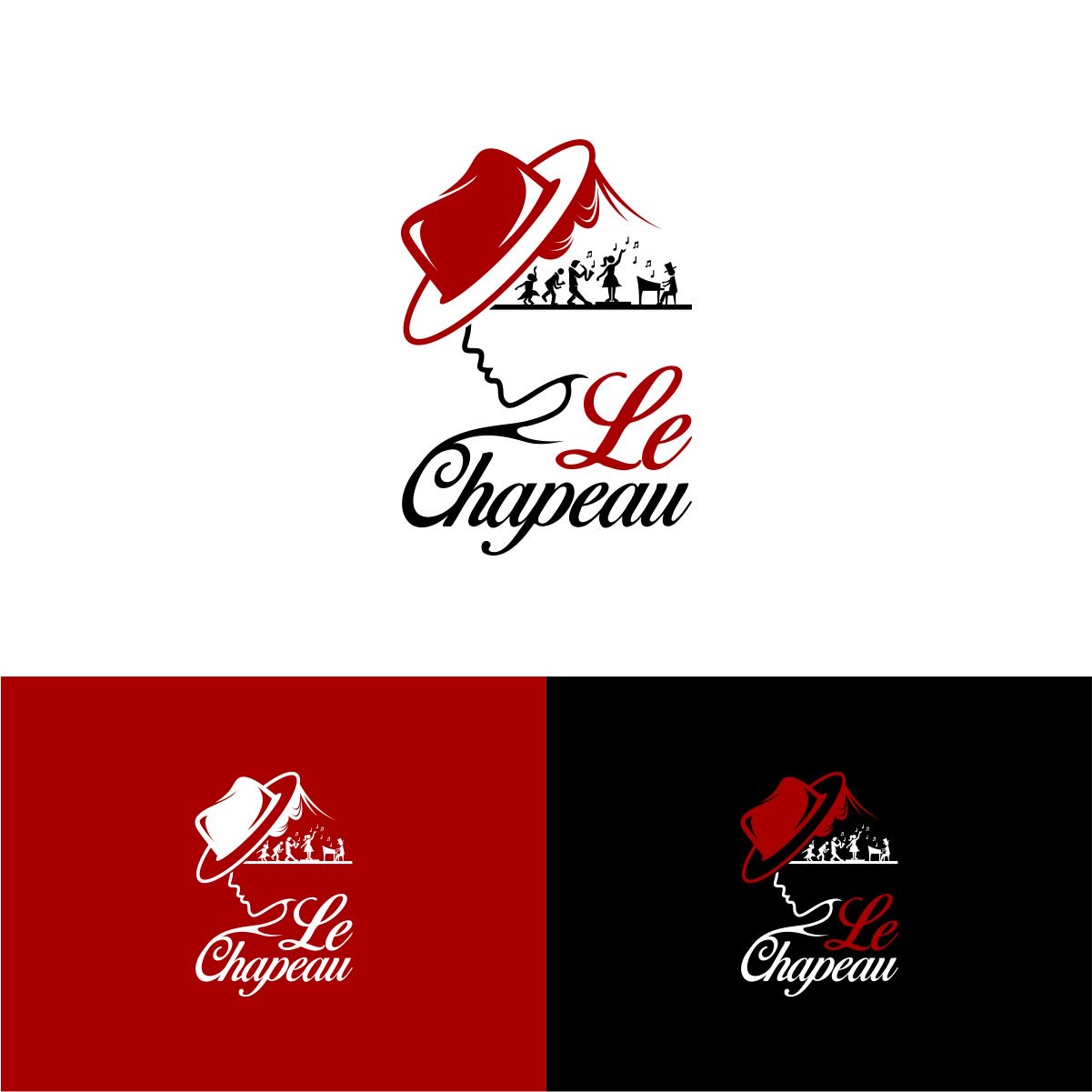 Modern, Playful Logo Design for Le Chapeau by brand maker | Design ...
