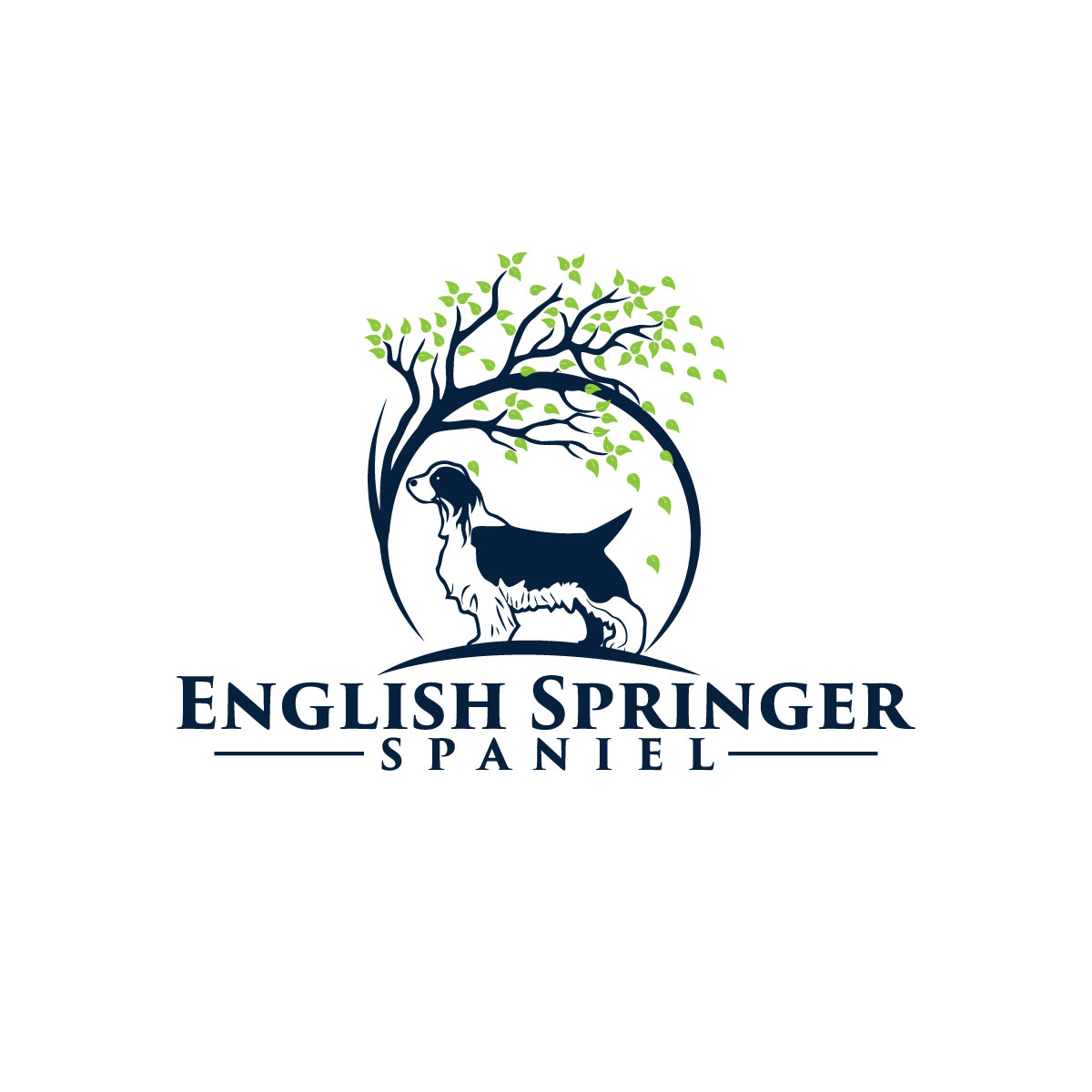 Elegant, Playful Logo Design for English Springer Spaniel - Kennel Du ...