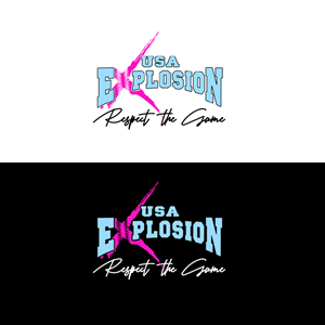 USA Explosion Softball Logo updated | 36 Logo Designs for USA Explosion
