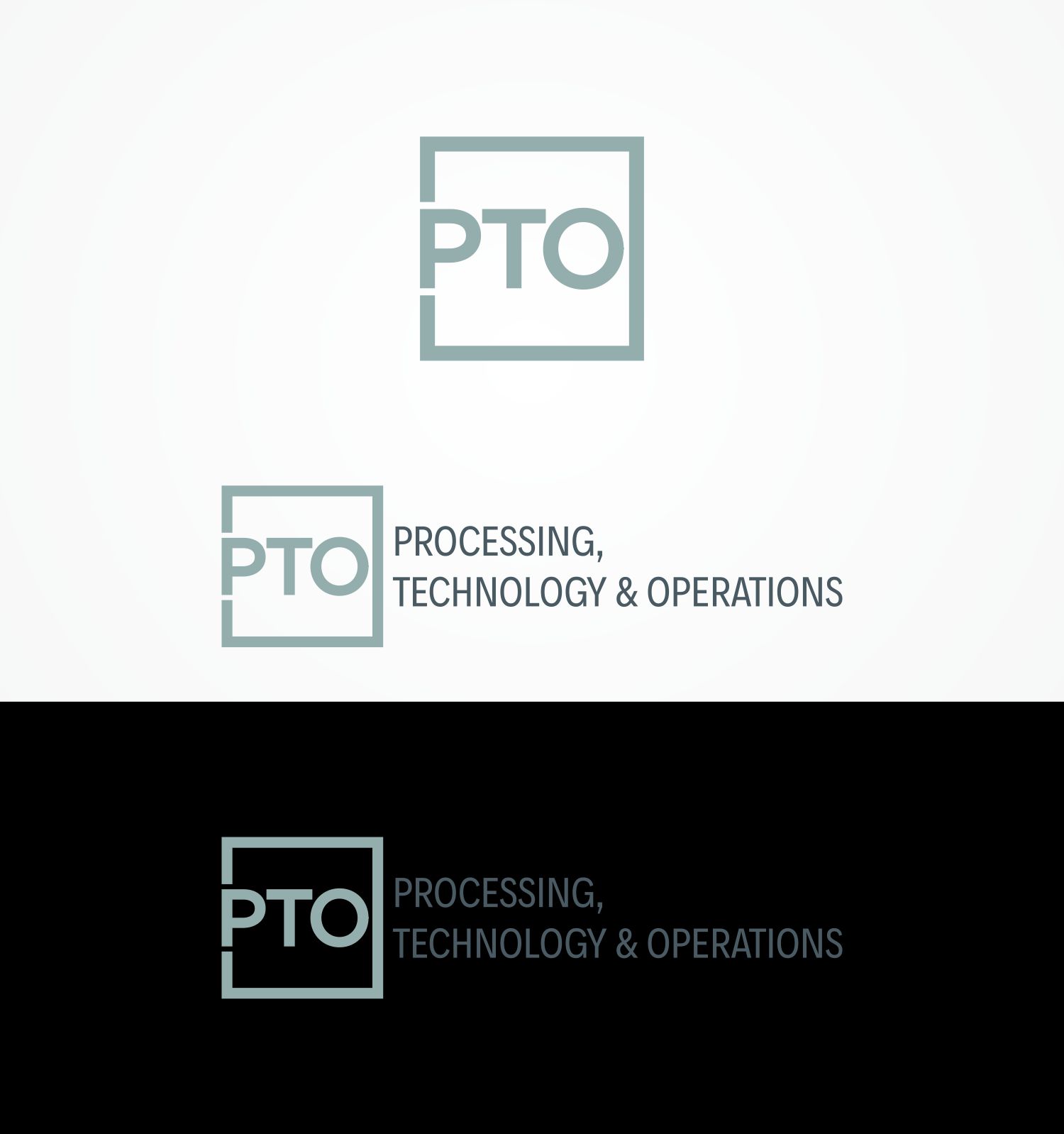 Logo Design for PTO Processing, Technology & Operations by B8 | Design ...