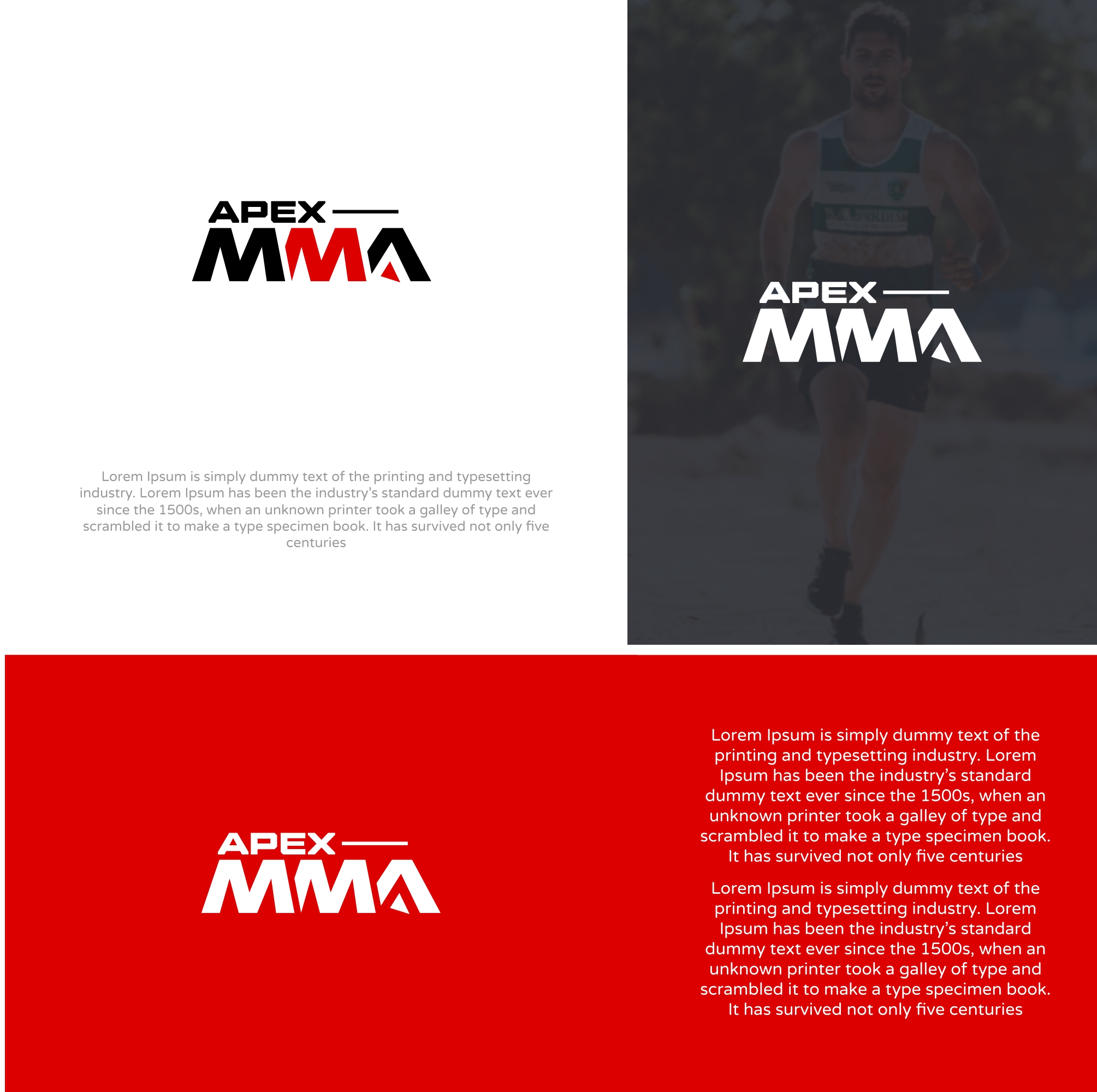Masculine, Bold, Mixed Martial Arts Academy Logo Design for Apex MMA by ...
