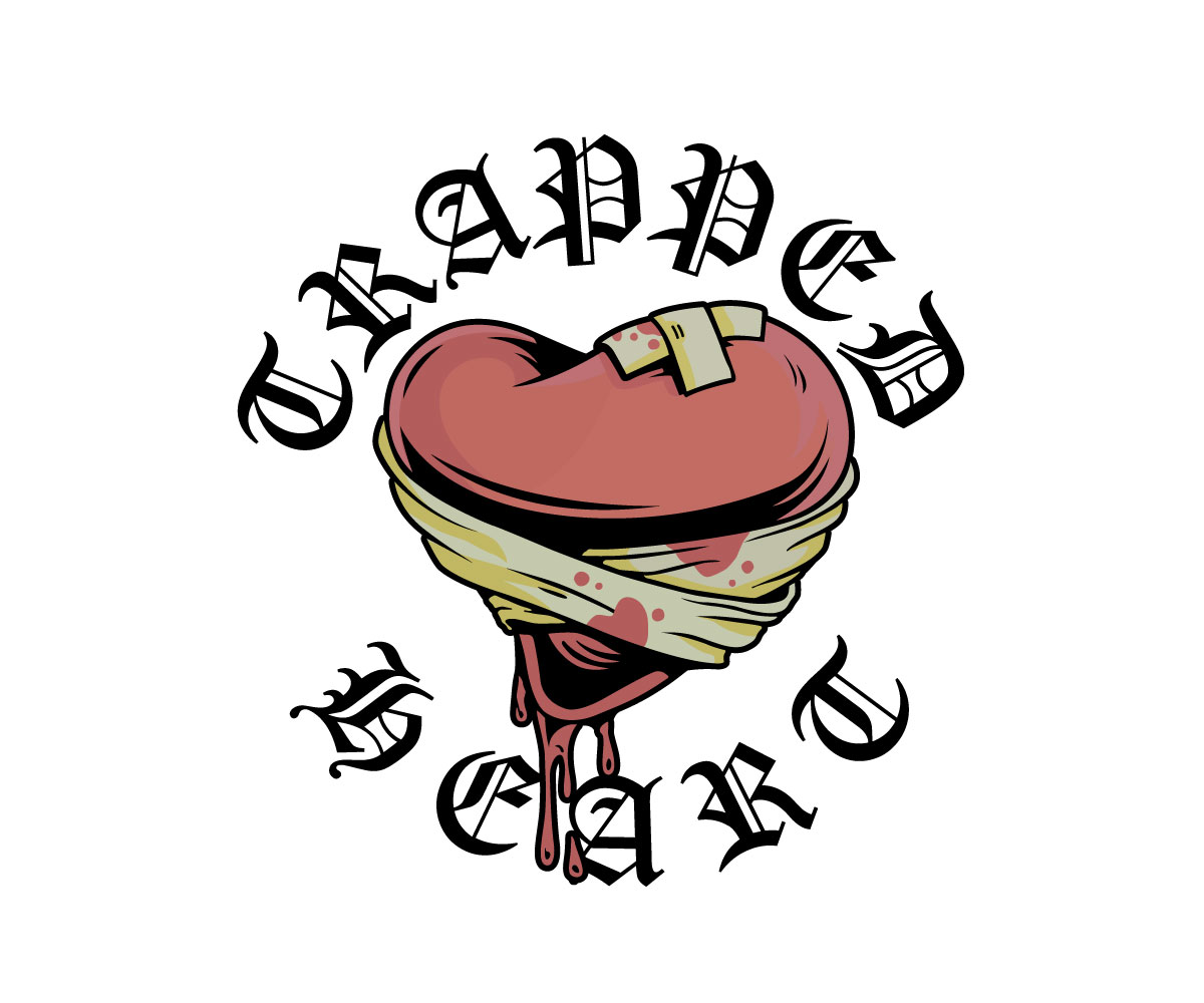 Logo Design for Trapped heart in roman letters by Roland C | Design ...