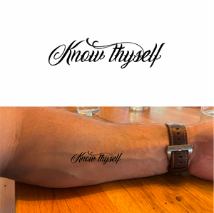 Know thyself | 69 Tattoo Designs for a business in United States