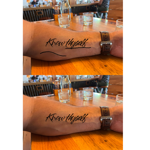 Know thyself | 52 Tattoo Designs for a business in United States