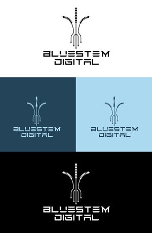 Bluestem Digital Logo Redesign | 119 Logo Designs for Bluestem Digital