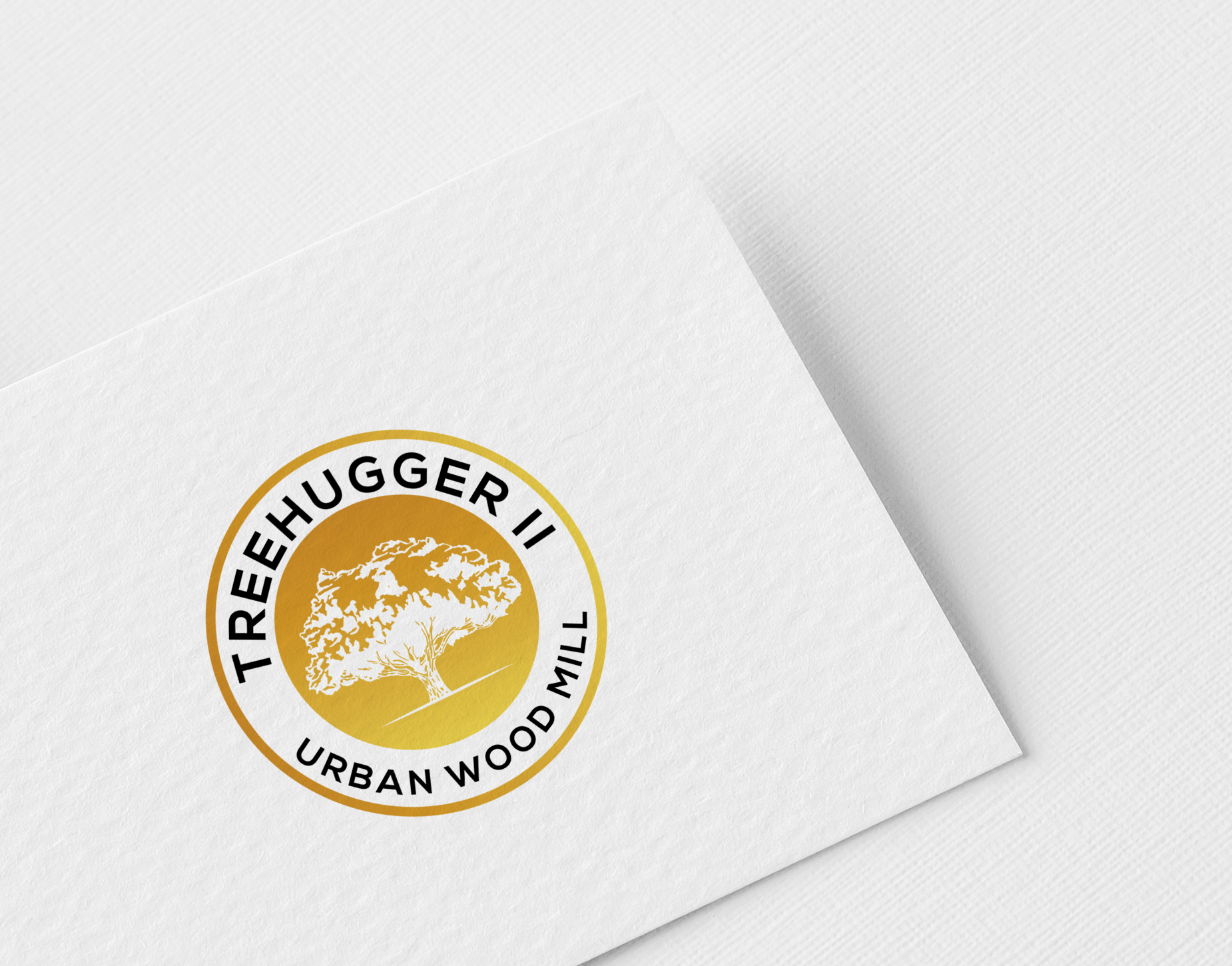 Logo Design for TreeHugger II Urban Wood Mill by ribeka | Design #28905717