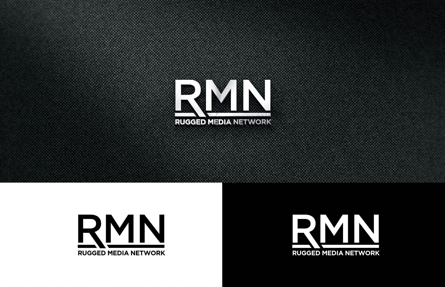 Logo Design for RMN Rugged Media Network by DubaiArts | Design #28900604