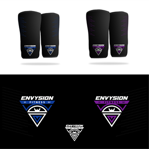 Envysion fitness knee sleeves | 15 Graphic Designs for Envysion Fitness