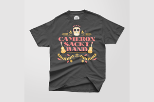 The Cameron Sacky Band | 19 T-shirt Designs for a business in United States