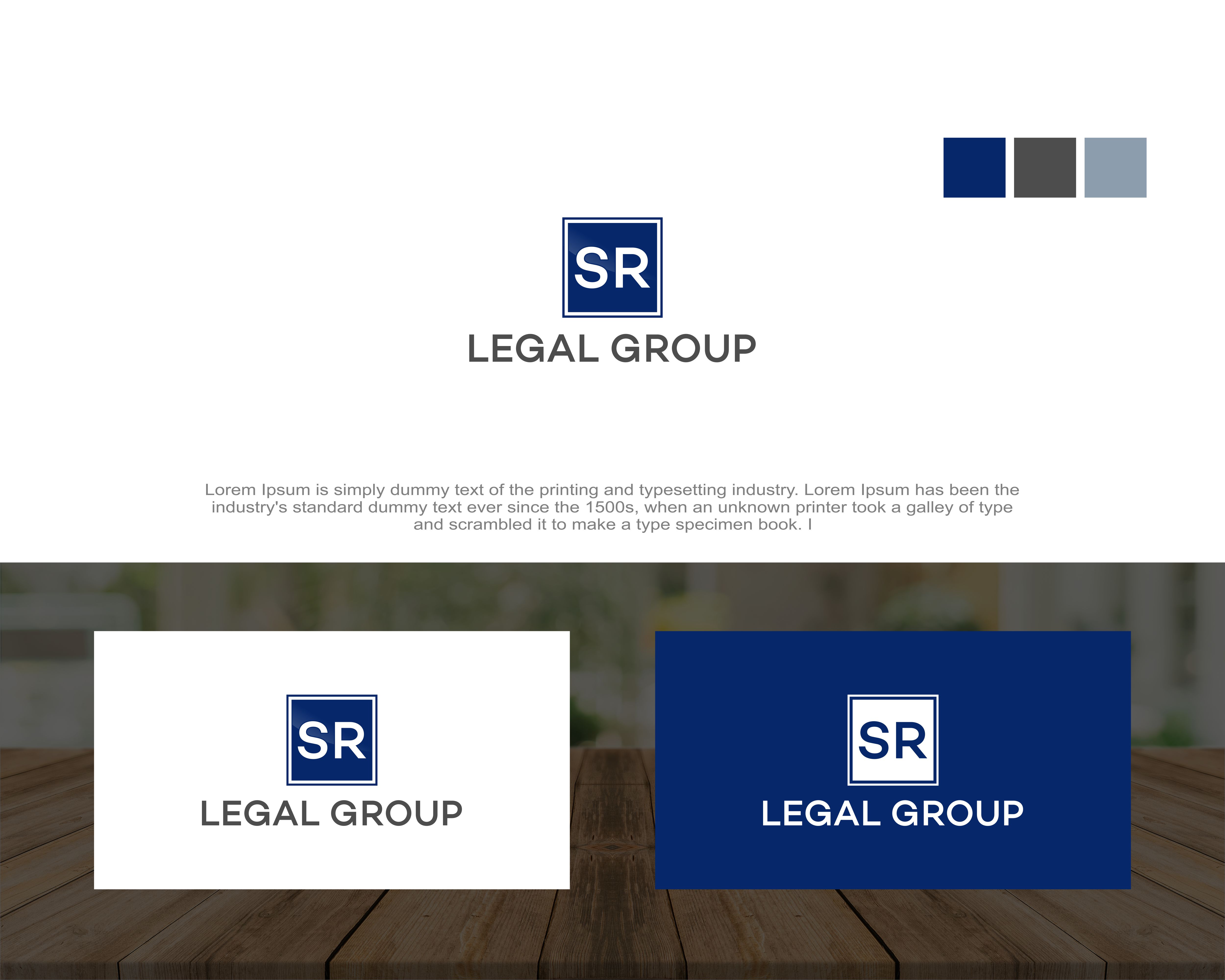 Modern, Bold, Legal (Property and Development) Logo Design for SR Legal ...