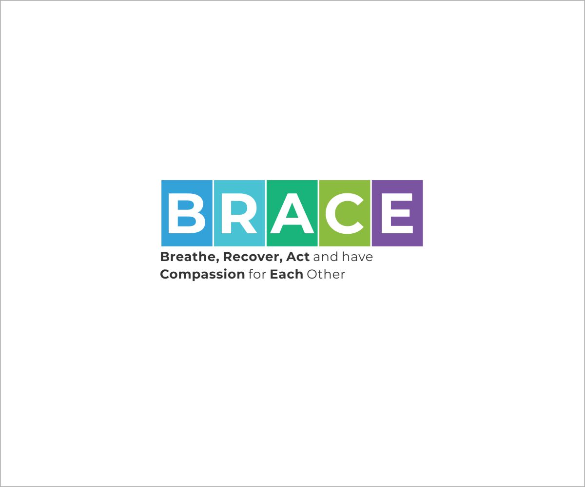 Logo Design for BRACE Breathe, Recover, Act and have Compassion for ...