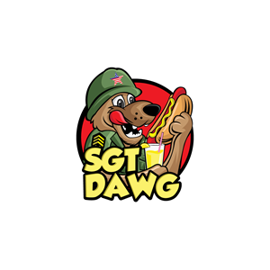 SGT DAWG (logo for upscale hot dog food vendor) | 38 Logo Designs for ...