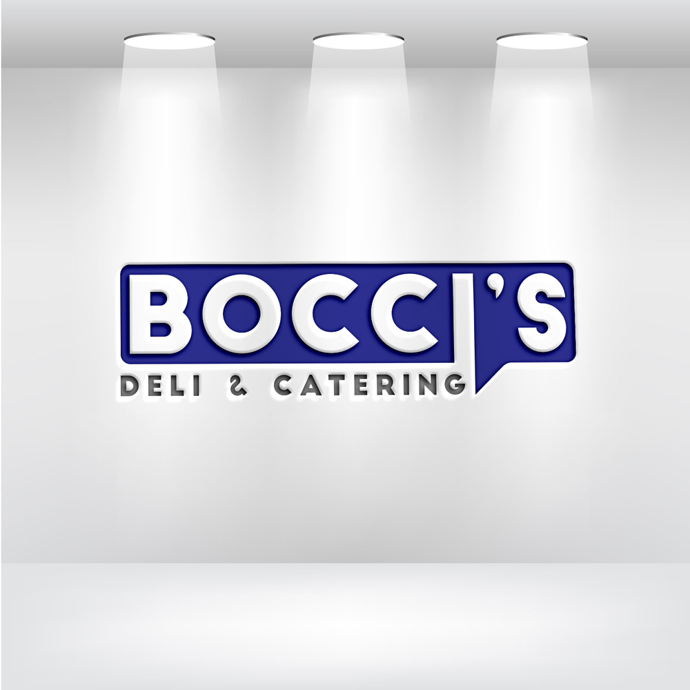 Modern, Masculine Logo Design for Bocci’s Deli & Catering by Uhm@design ...