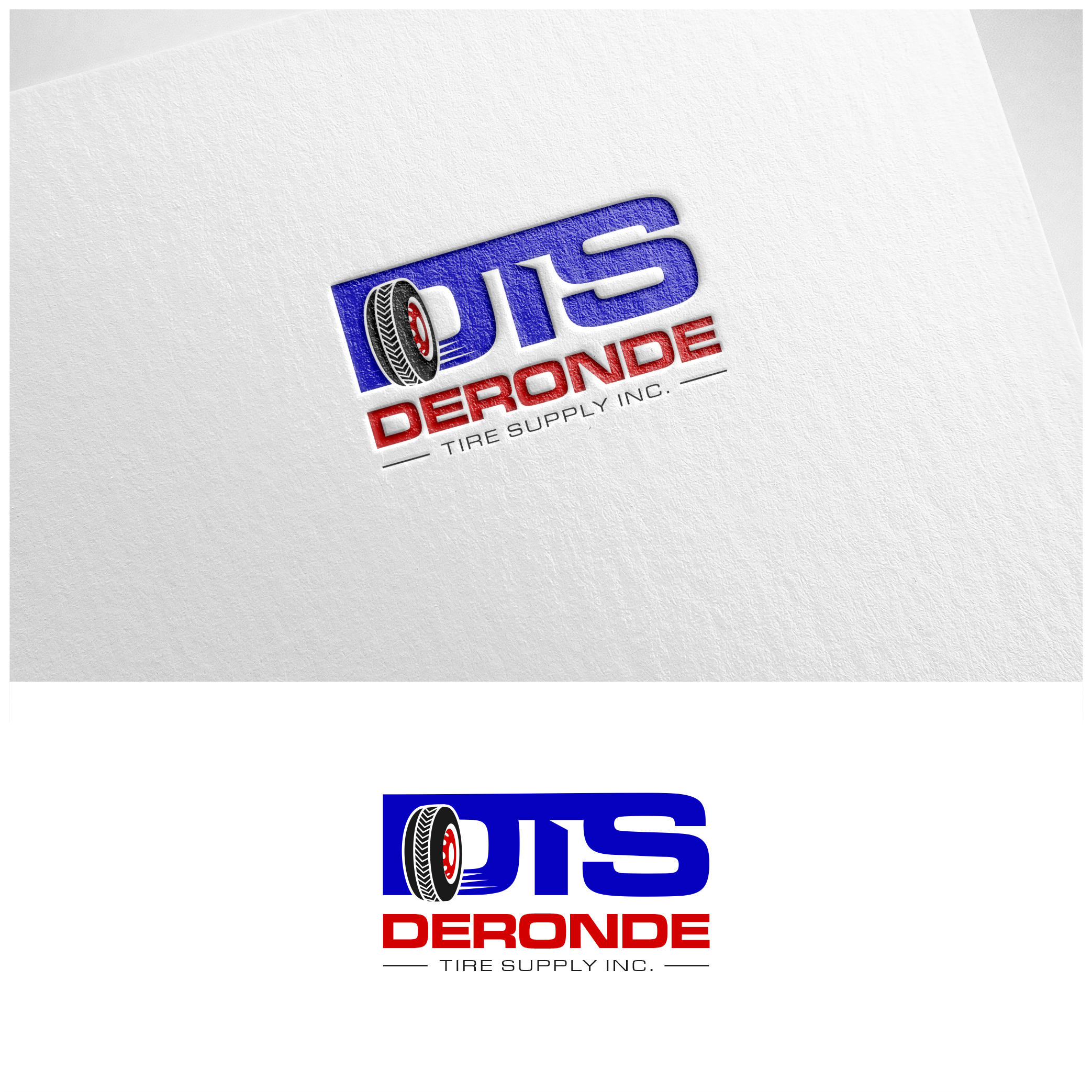 Logo Design for Deronde Tire Supply Inc. by alzac | Design #29005247