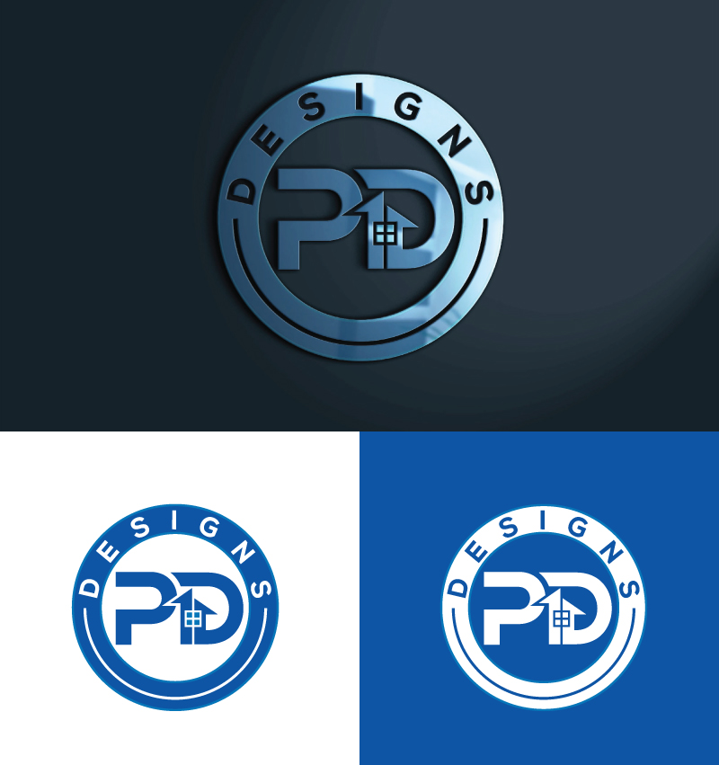 Elegant, Modern, Design/Construction/Real Estate Logo Design for P D ...
