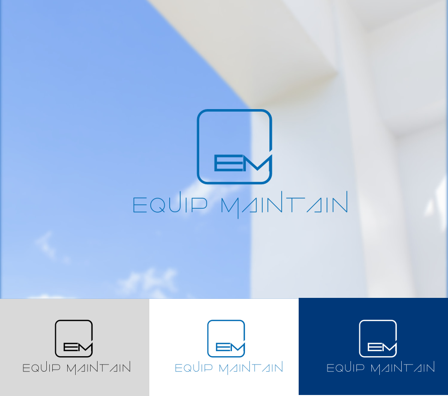 Modern, Professional, Building Logo Design for Equip Maintain by ...
