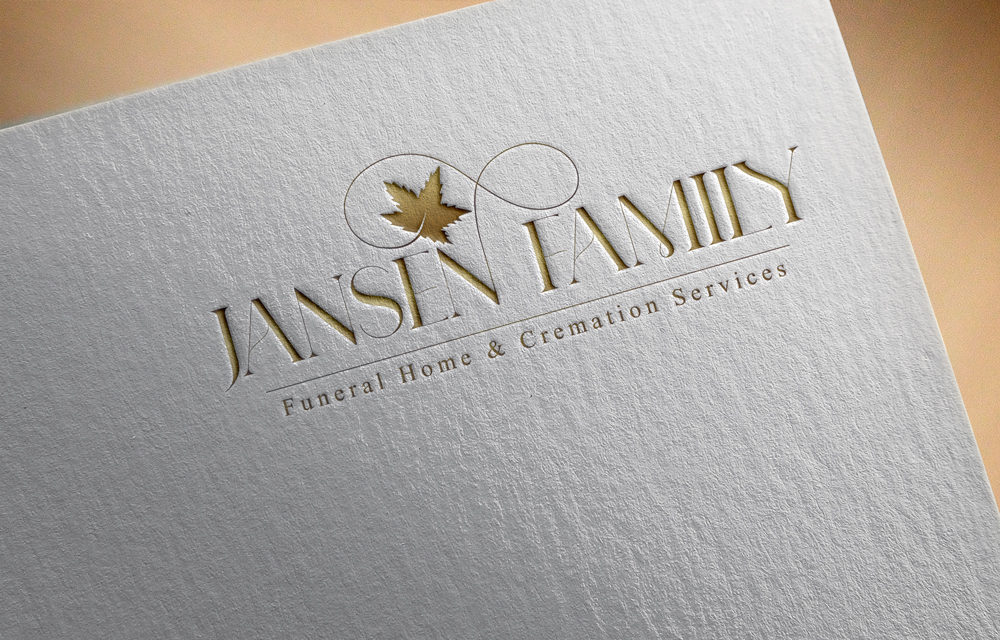 Elegant, Serious, Funeral & Cremation Services Logo Design for Jansen ...