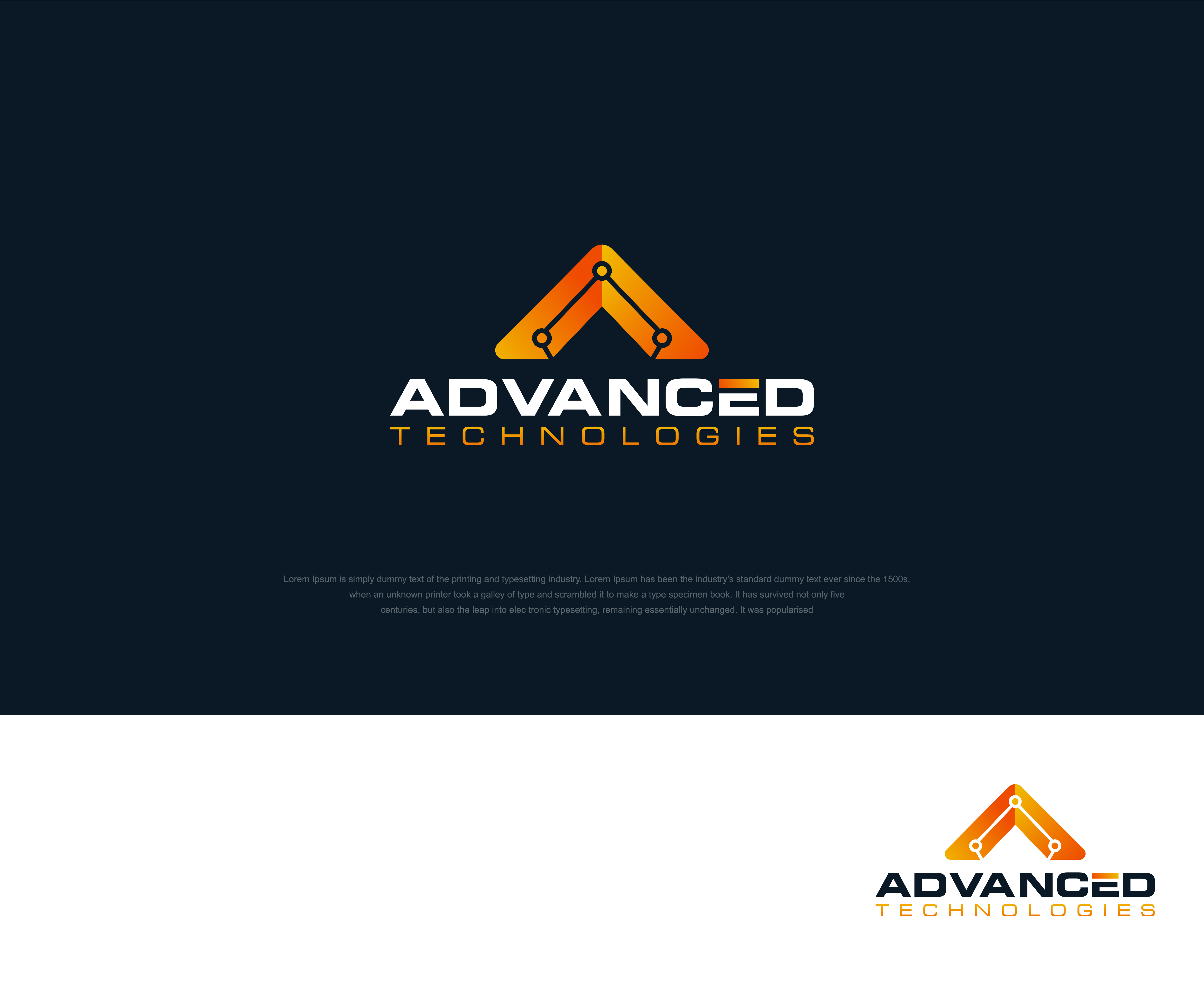 Logo Design for Advanced Technologies by RKsharma | Design #28993158