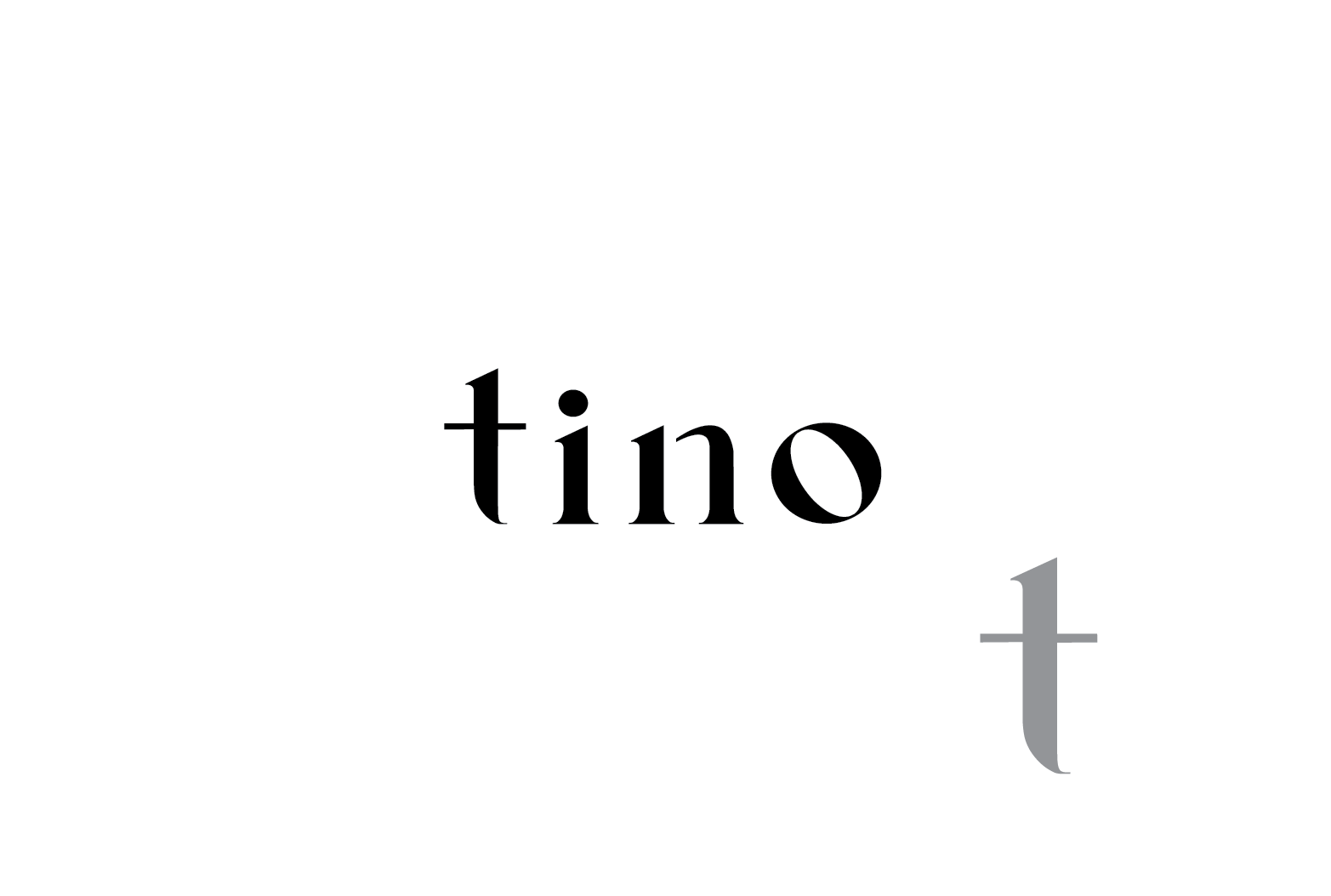 Upmarket, Elegant, clothing Logo Design for tino / short version of ...