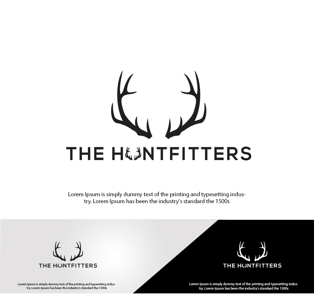 Masculine, Upmarket, Hunting Logo Design for The Huntfitters by fasi 2 ...