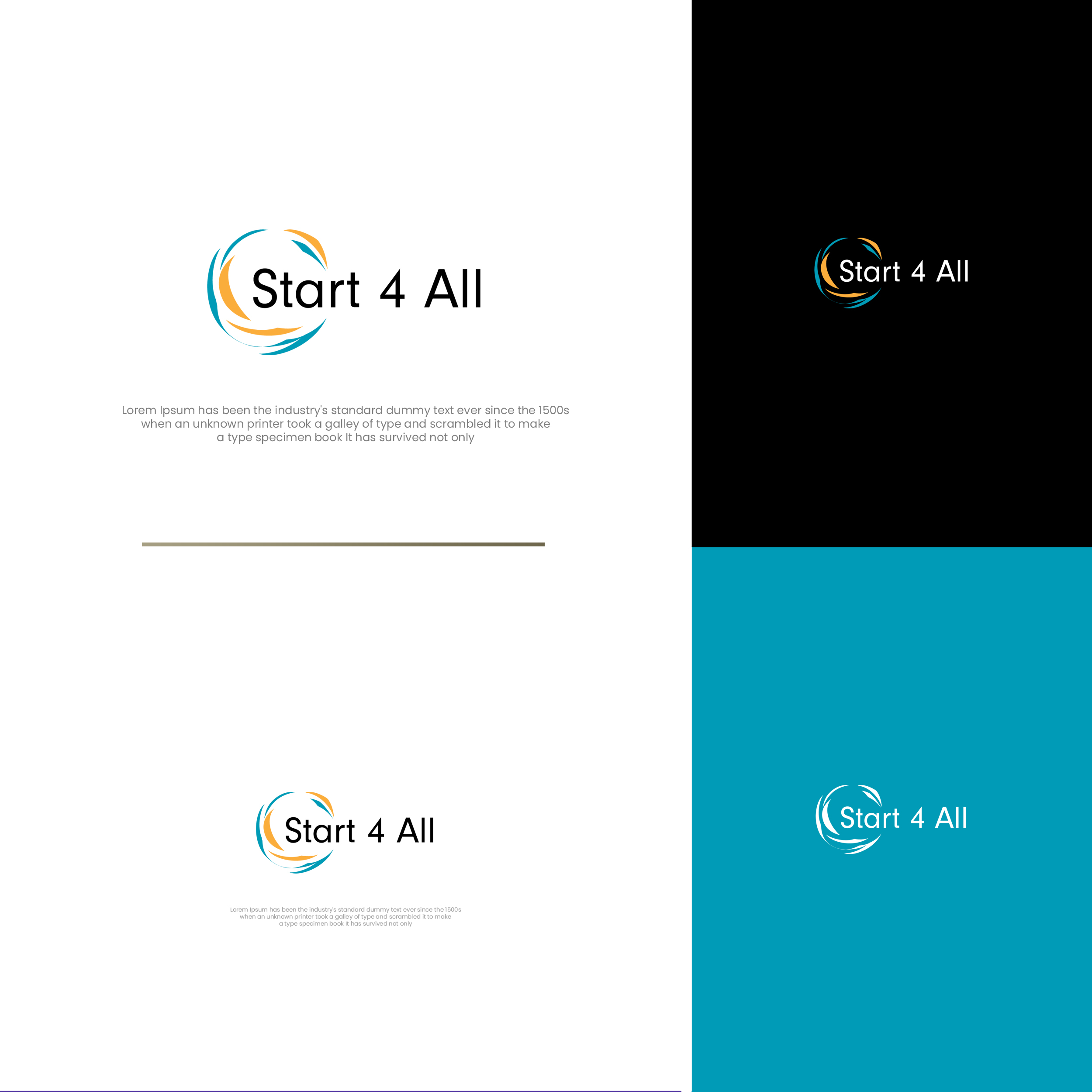 Colorful, Bold, Diagnostics science Logo Design for Start 4 All by SL ...