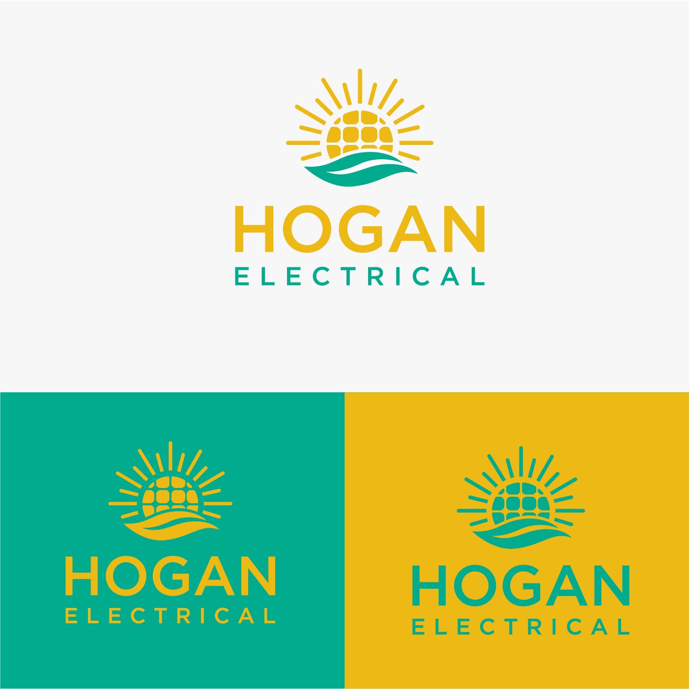 Serious, Modern, Electrical Logo Design for HOGAN ELECTRICAL by nicolaz ...