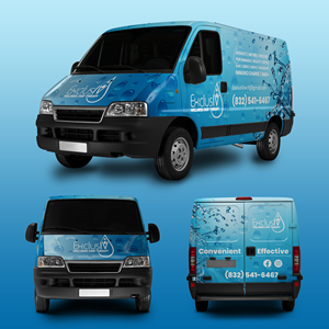 ExclusIV Wellness Drip Therapy Mobile IV vehicle wrap | 57 Car Wrap ...