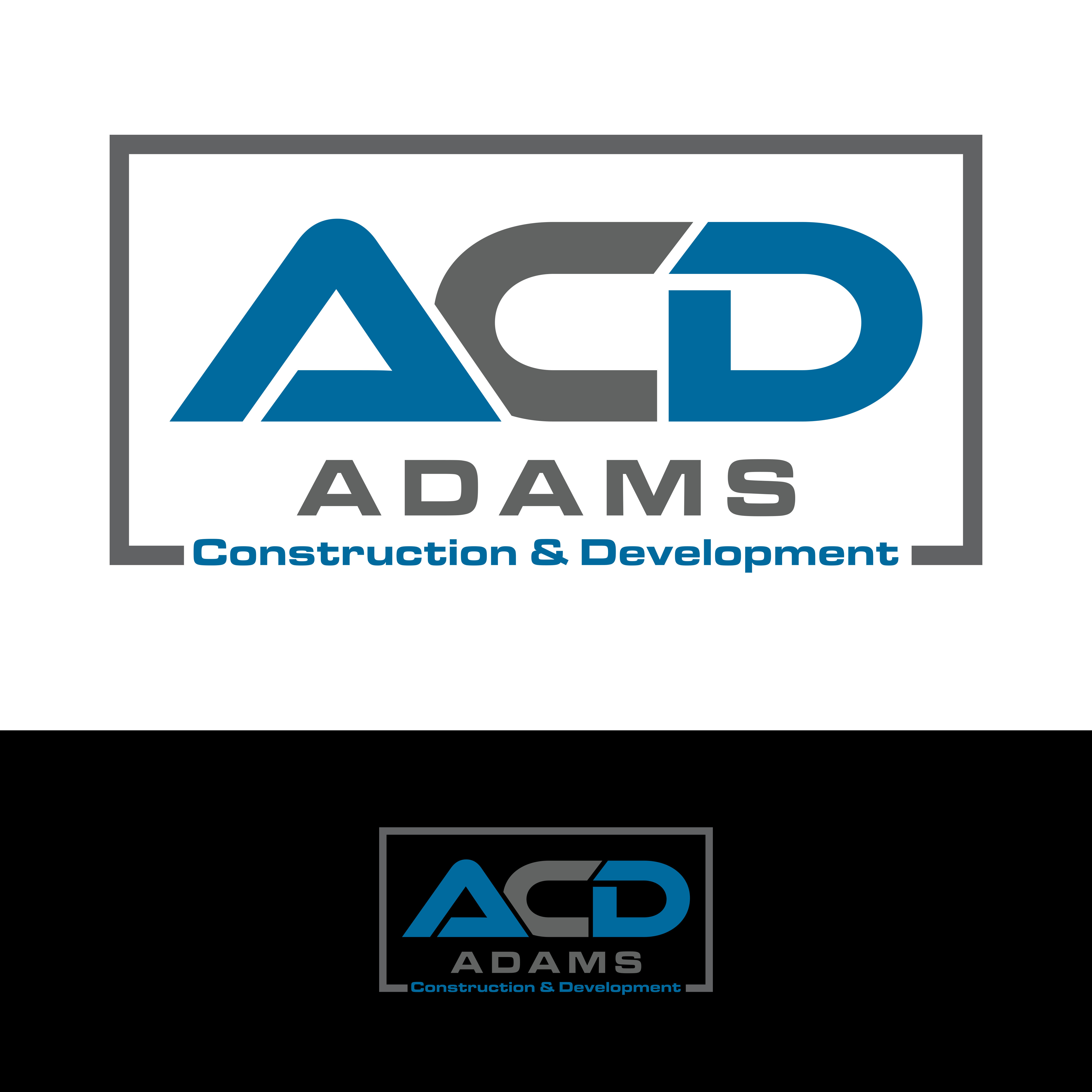 Elegant, Playful Logo Design for Adams Construction & Development by ...