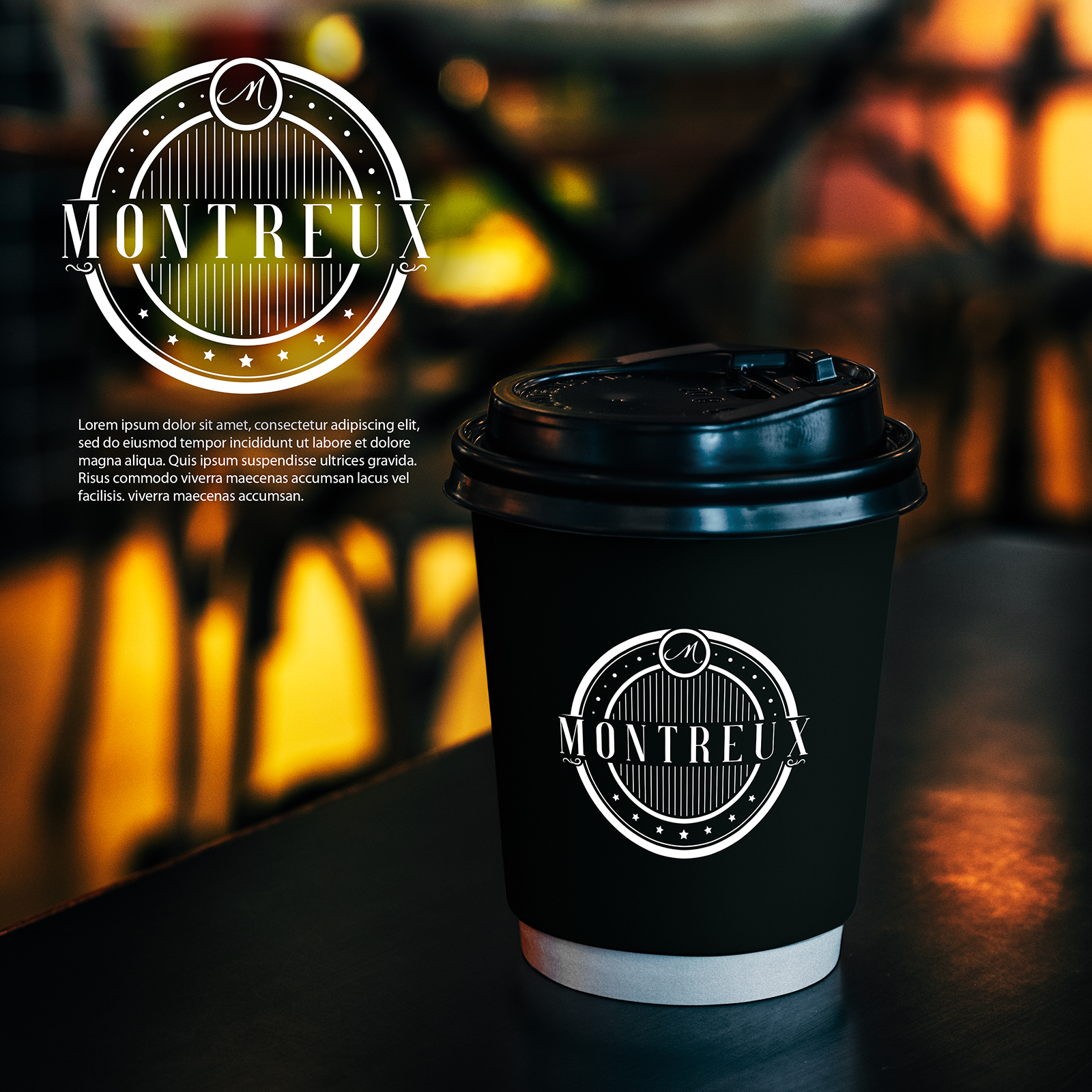 Logo Design for MONTREUX by Aaron Zayn | Design #29041589