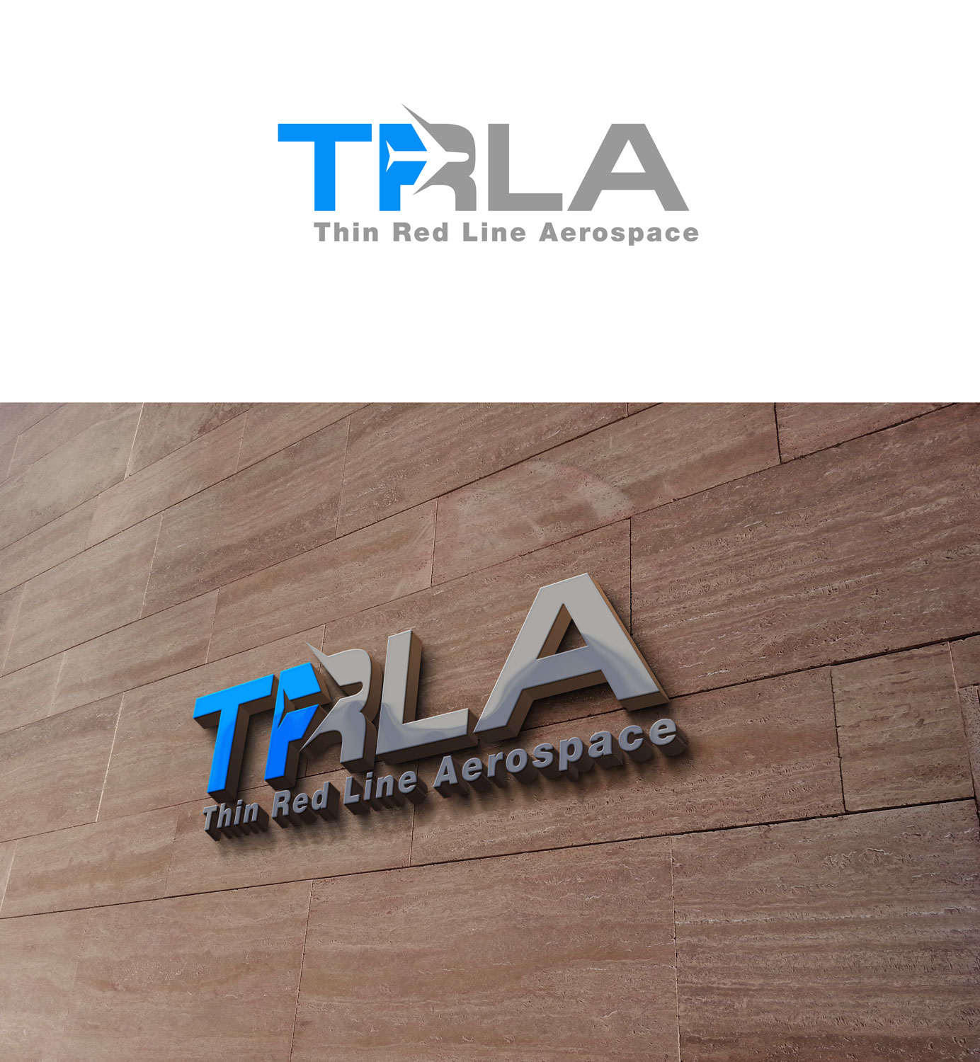 Logo Design for TLA or Thin Red Line Aerospace by wdesigner2 | Design ...