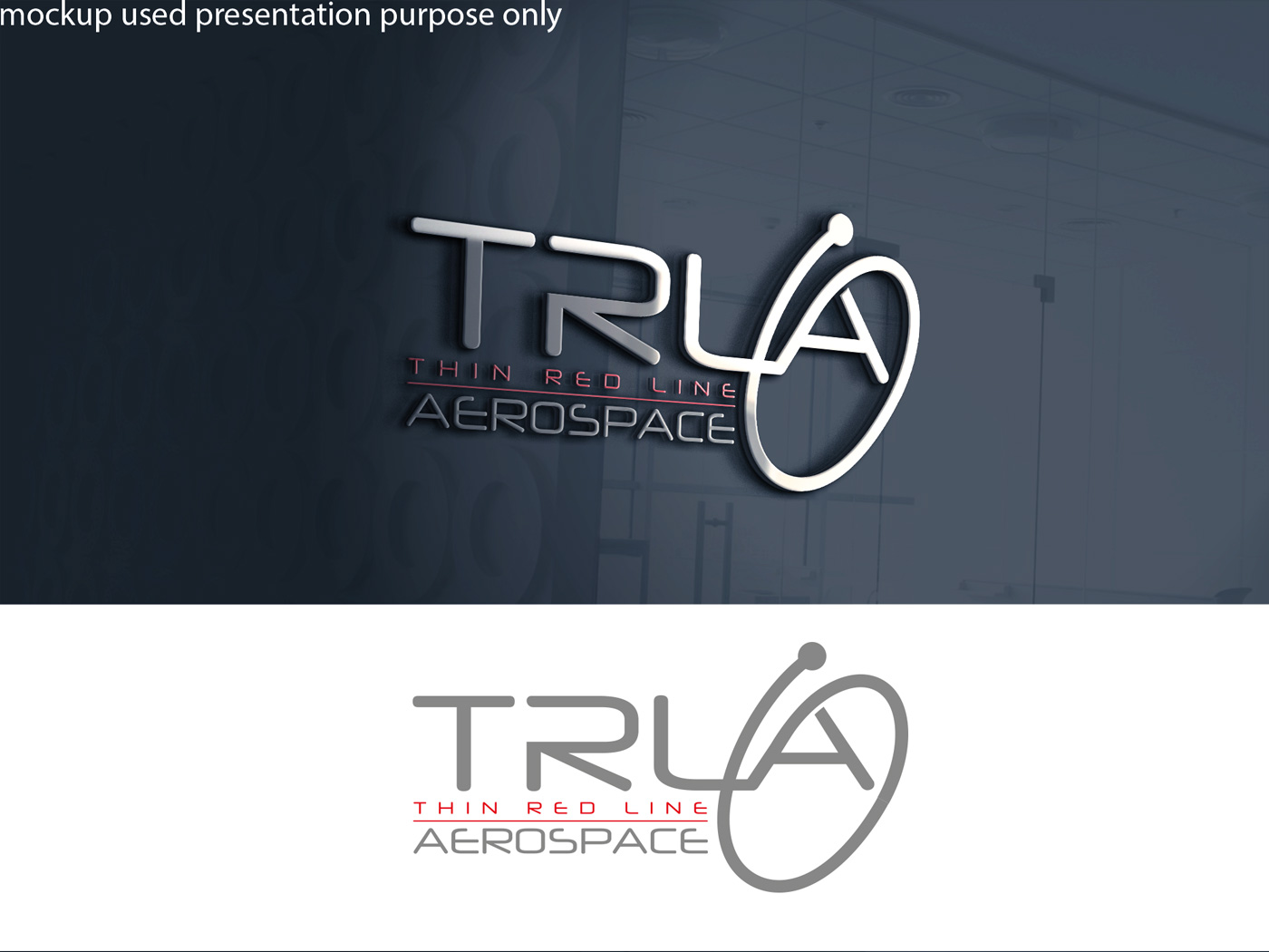 Logo Design for TLA or Thin Red Line Aerospace by Juli creation ...