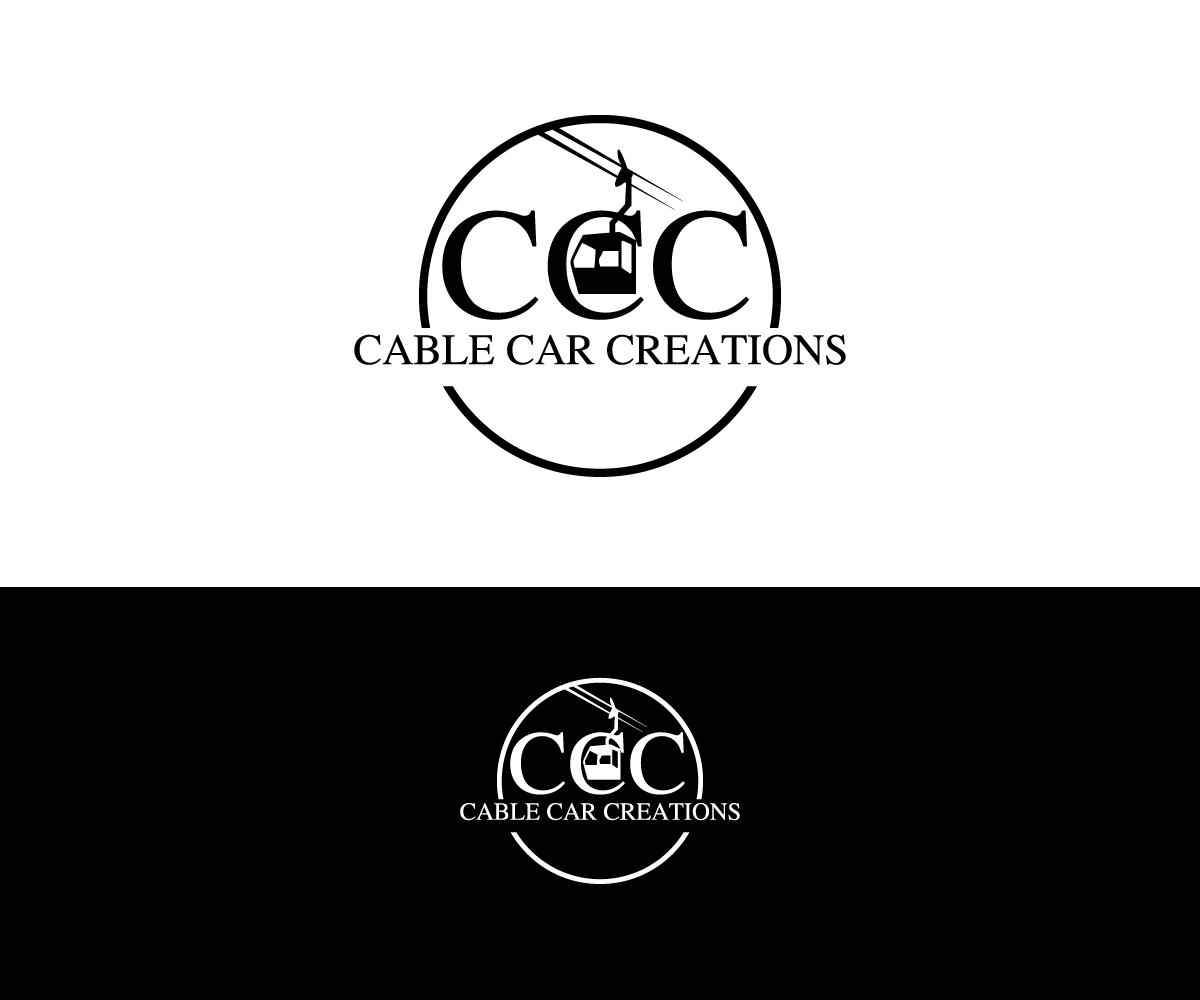 Bold, Modern Logo Design for Cable Car Creations and under it it would ...