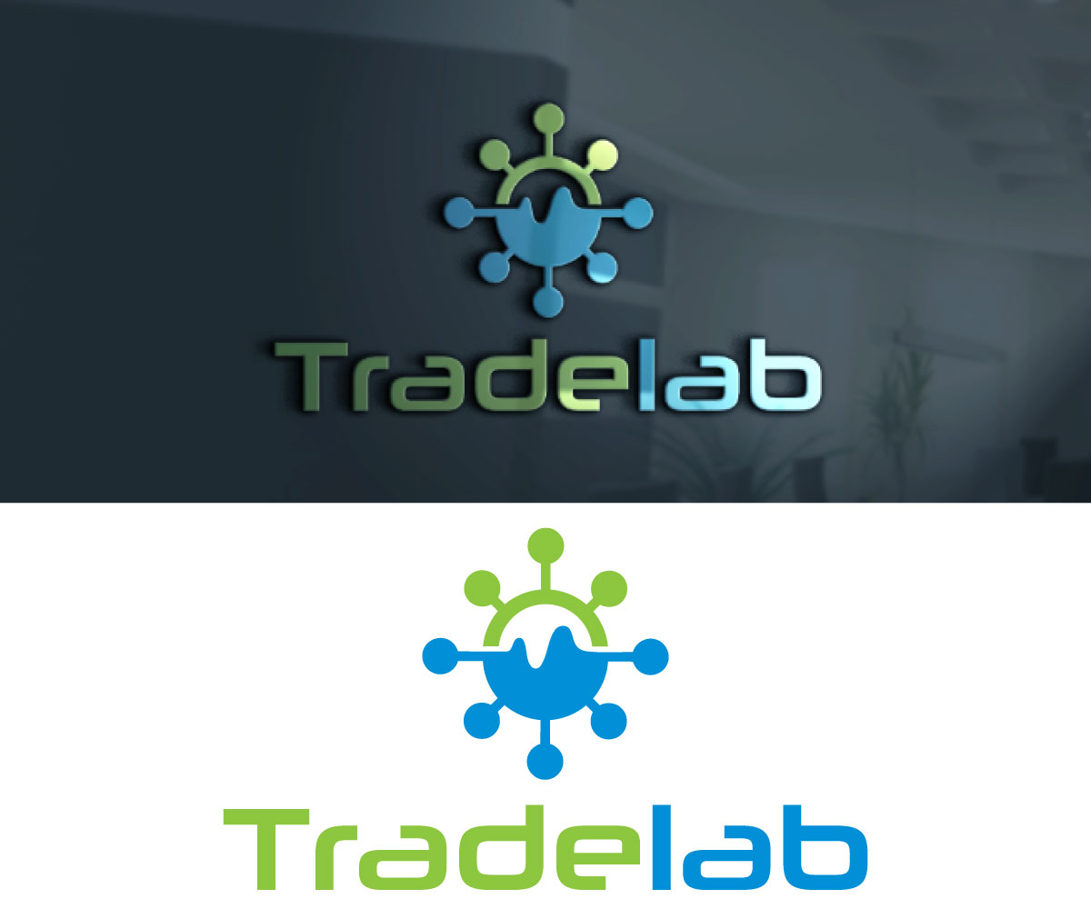 Bold, Serious, Automation Crypto Financial Logo Design for "Tradelab" "Tradelab.AI" "TradeLab.AI ...