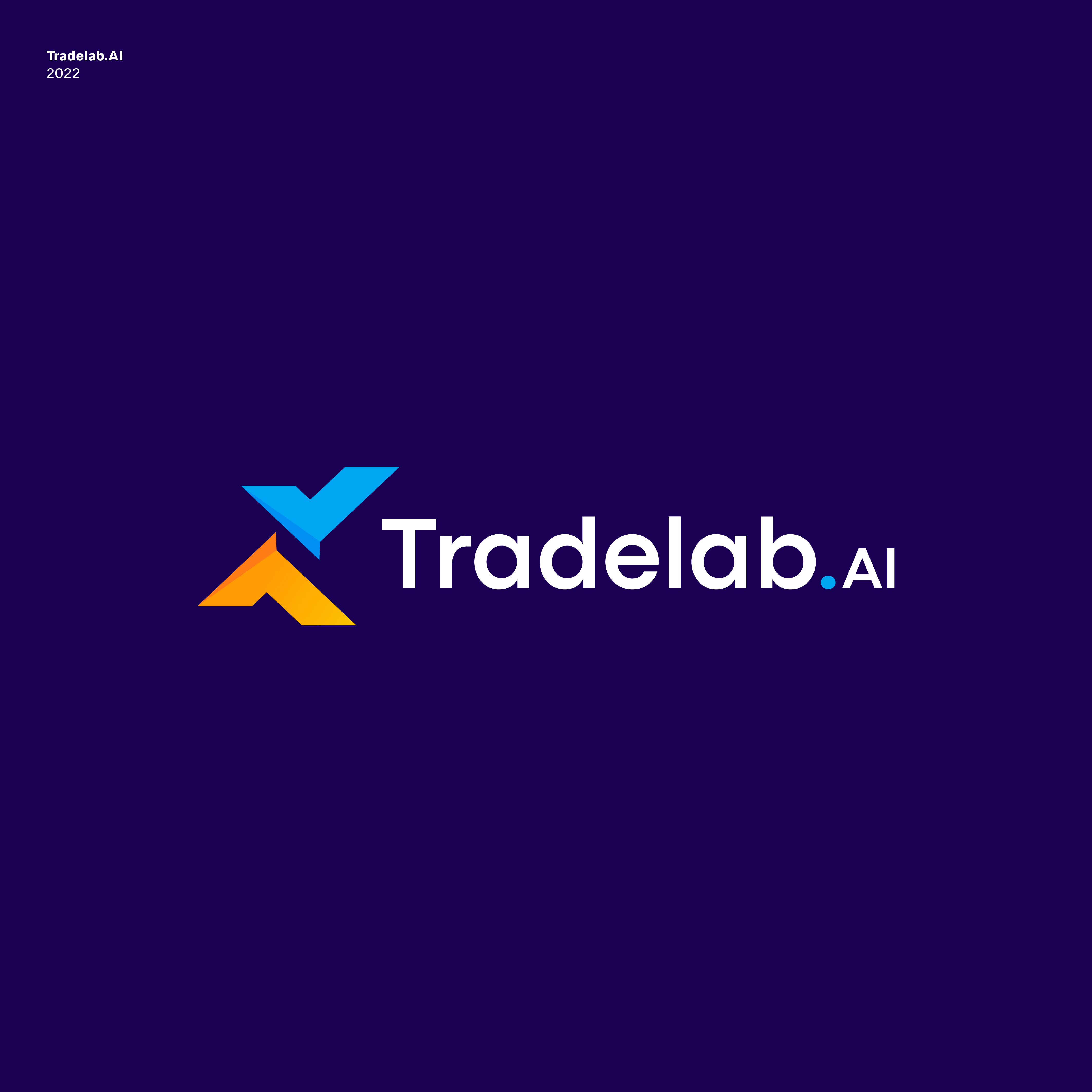 Bold, Serious, Automation Crypto Financial Logo Design for "Tradelab" "Tradelab.AI" "TradeLab.AI ...