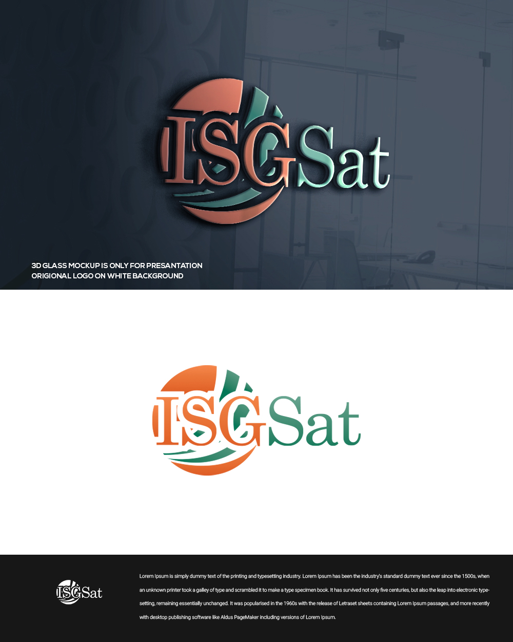 Bold, Serious, Satellite Communication Logo Design for ISGSat by fasi 2 ...