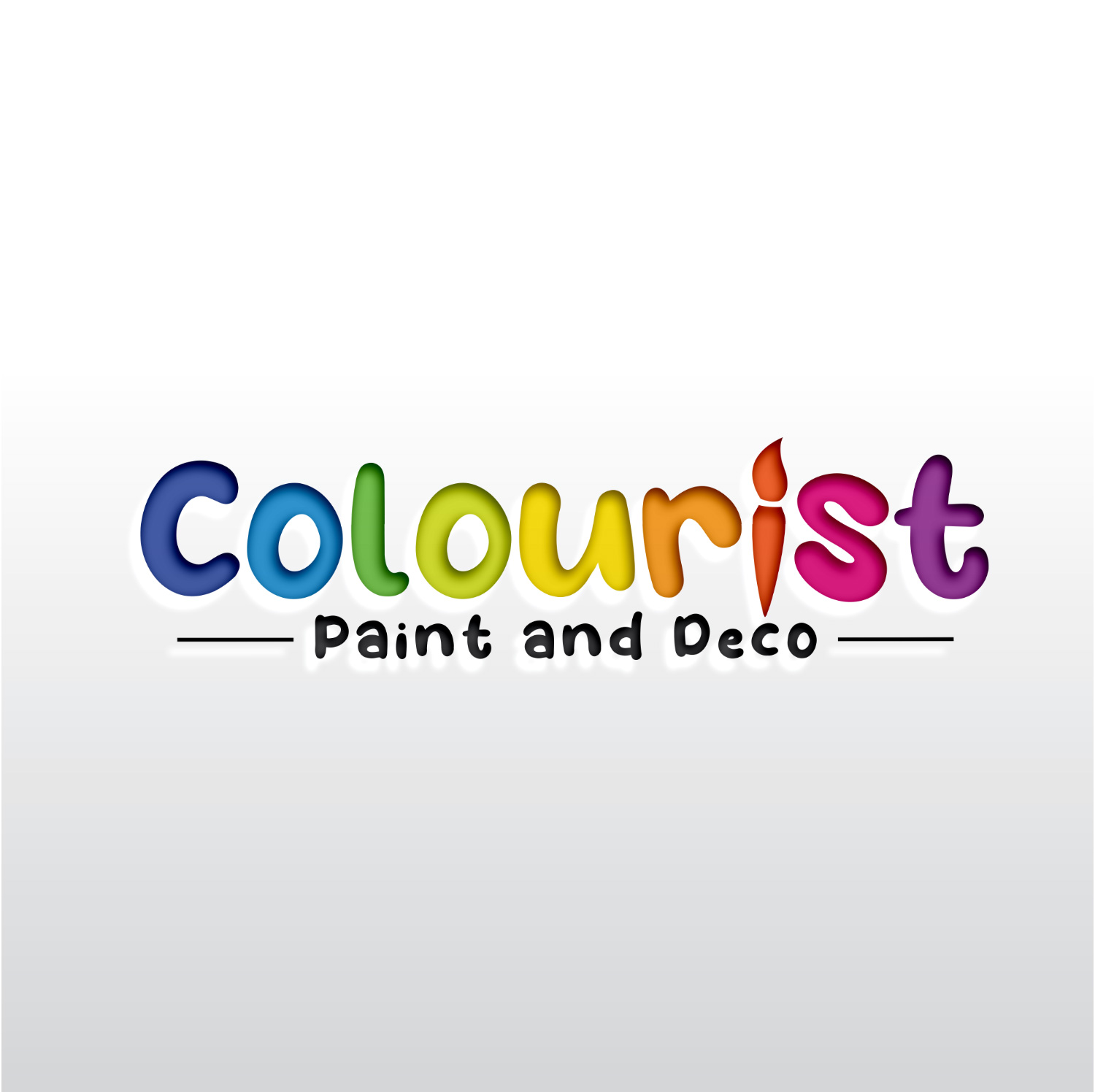 Logo Design for Colourist Paint and Deco by Amelia... | Design #29048455
