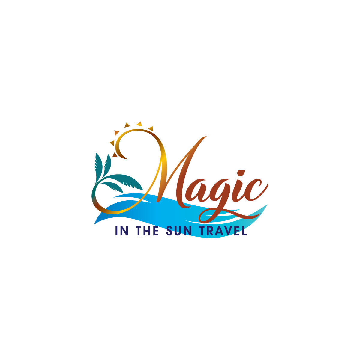 Elegant, Personable Logo Design for Magic in the Sun Travel by ...