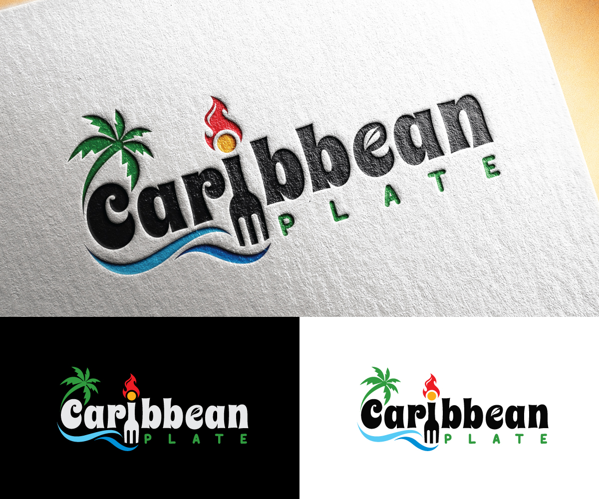 Logo Design for Caribbean Plate by Dot Design 3 | Design #29054791