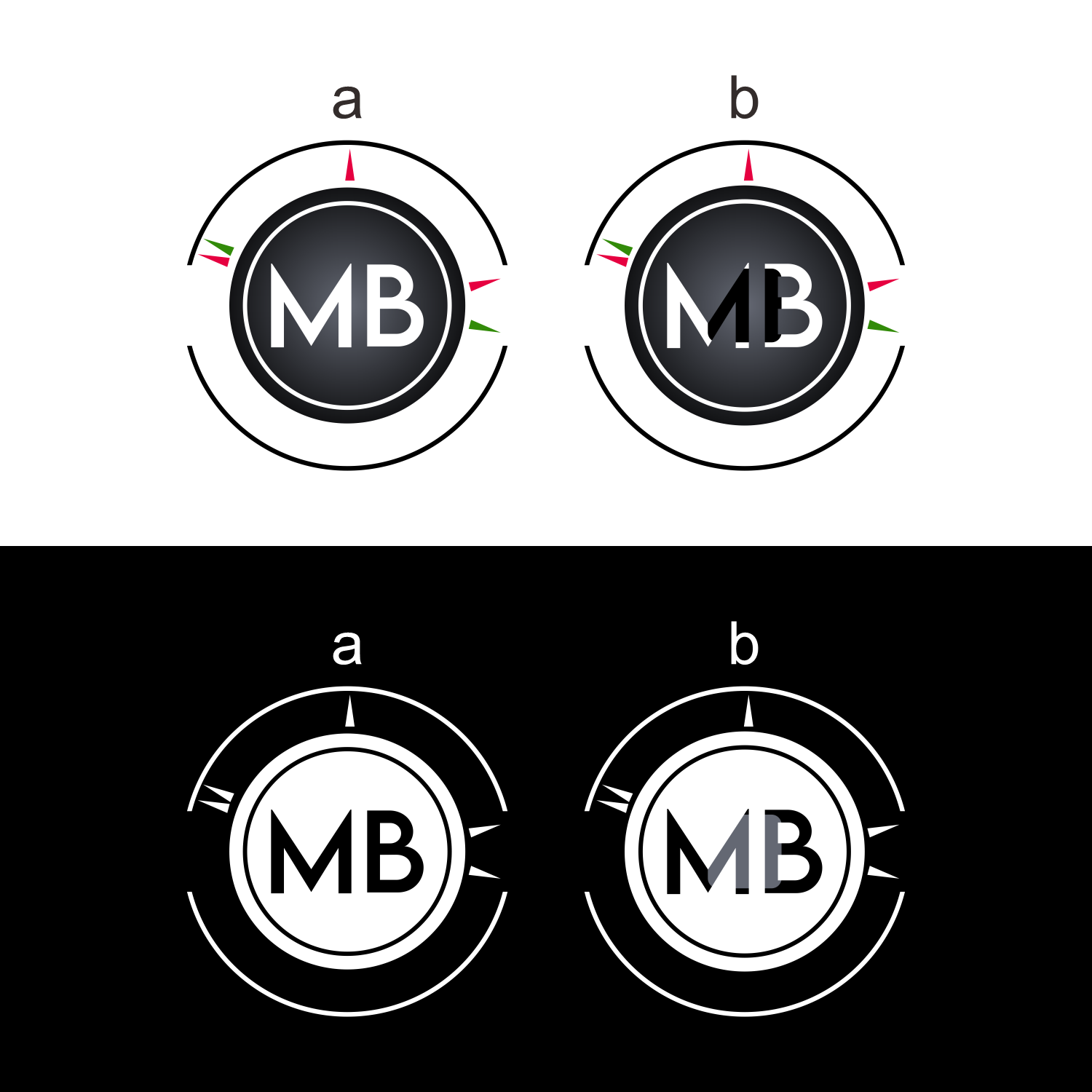 Modern, Elegant Logo Design for MB by ikiono | Design #29059033