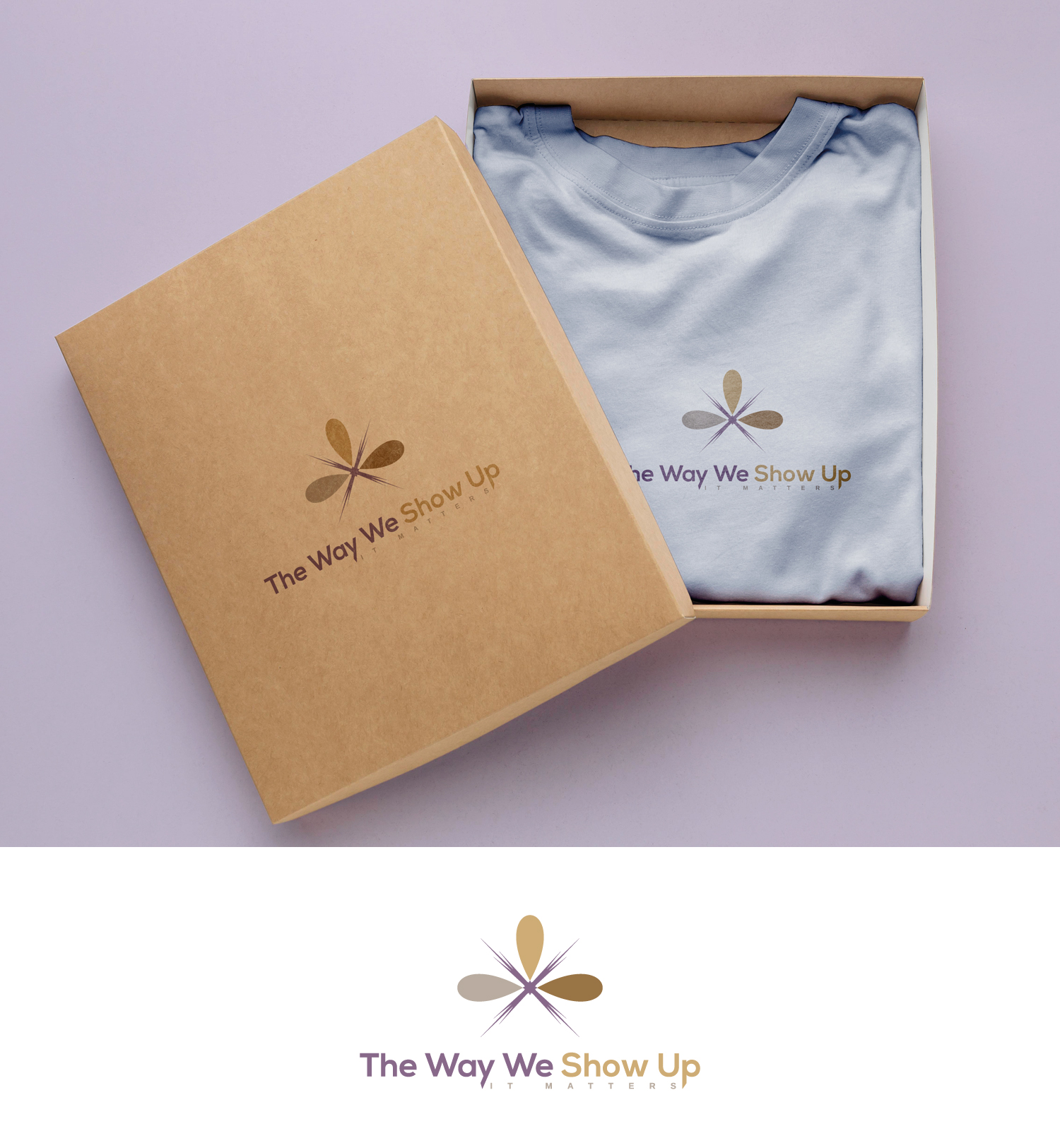 Elegant, Playful Logo Design for The Way We Show Up - IT MATTERS by NewtonGain | Design #29075074