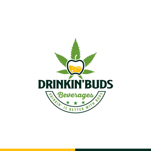 CBD beverage business "Drinkin' Buds" needs Logo design | 23 Logo ...