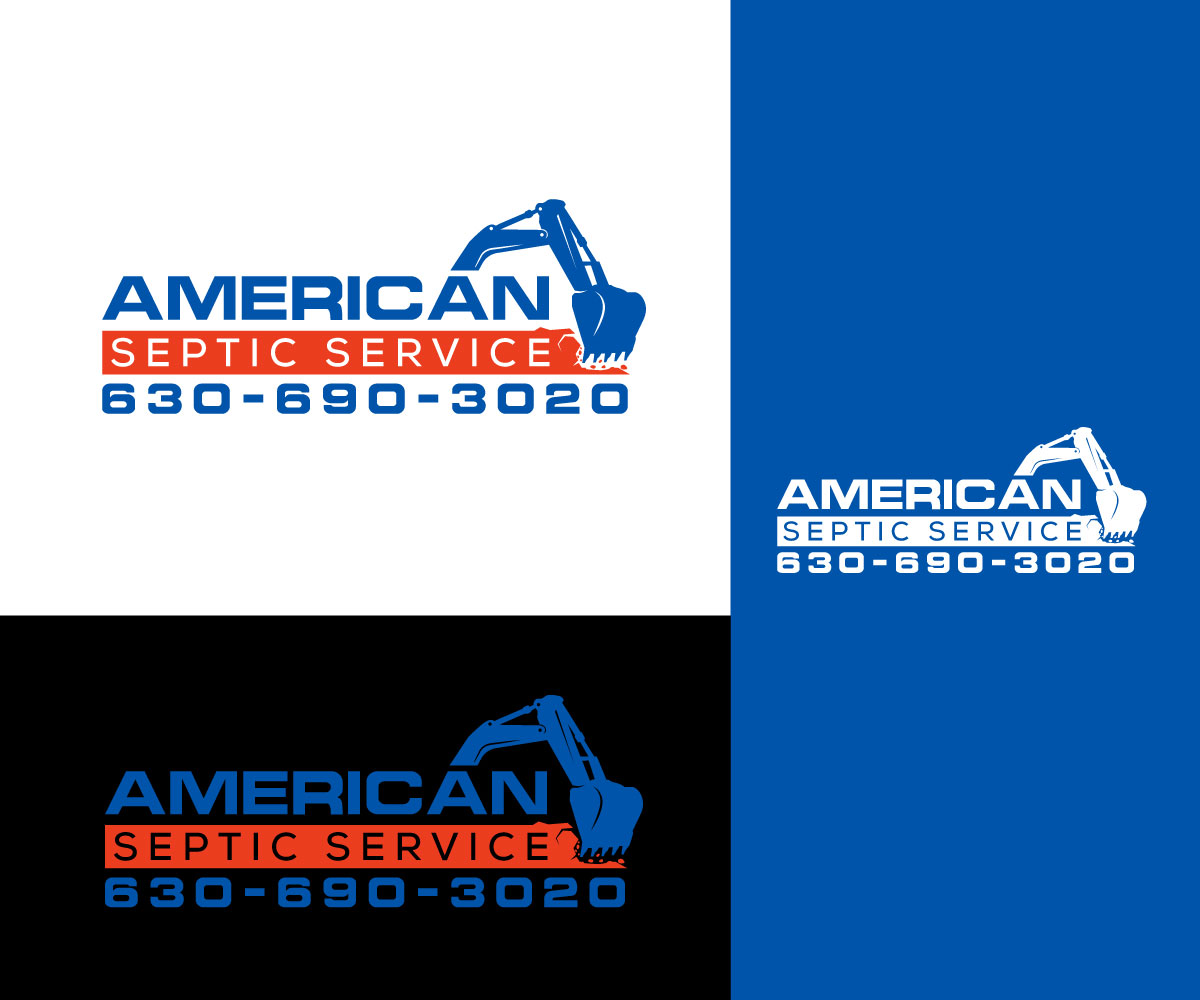 Bold, Serious, Septic Service Logo Design for American Septic Service ...