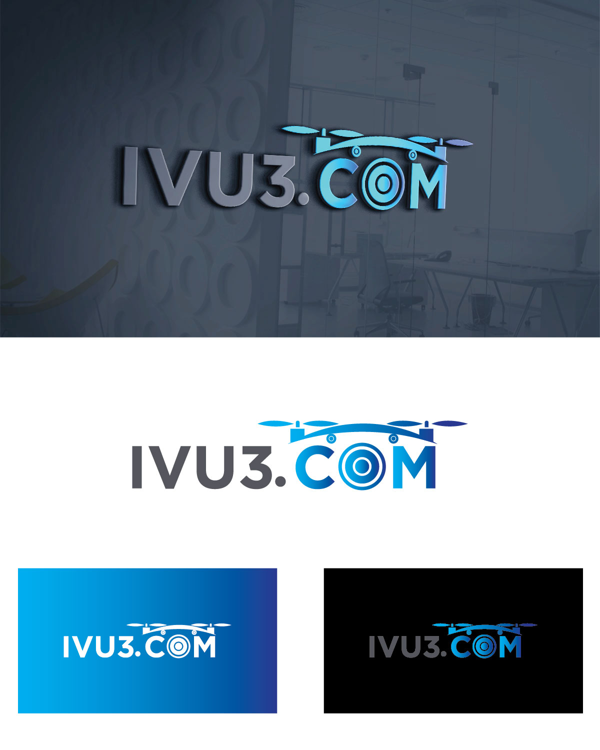 Serious, Colorful, Aerial Photography Logo Design for IVU3.COM by Isnah ...