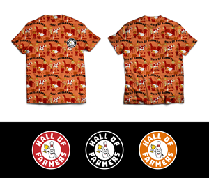 All over printing, repeat design, customized | 9 T-shirt Designs for a ...