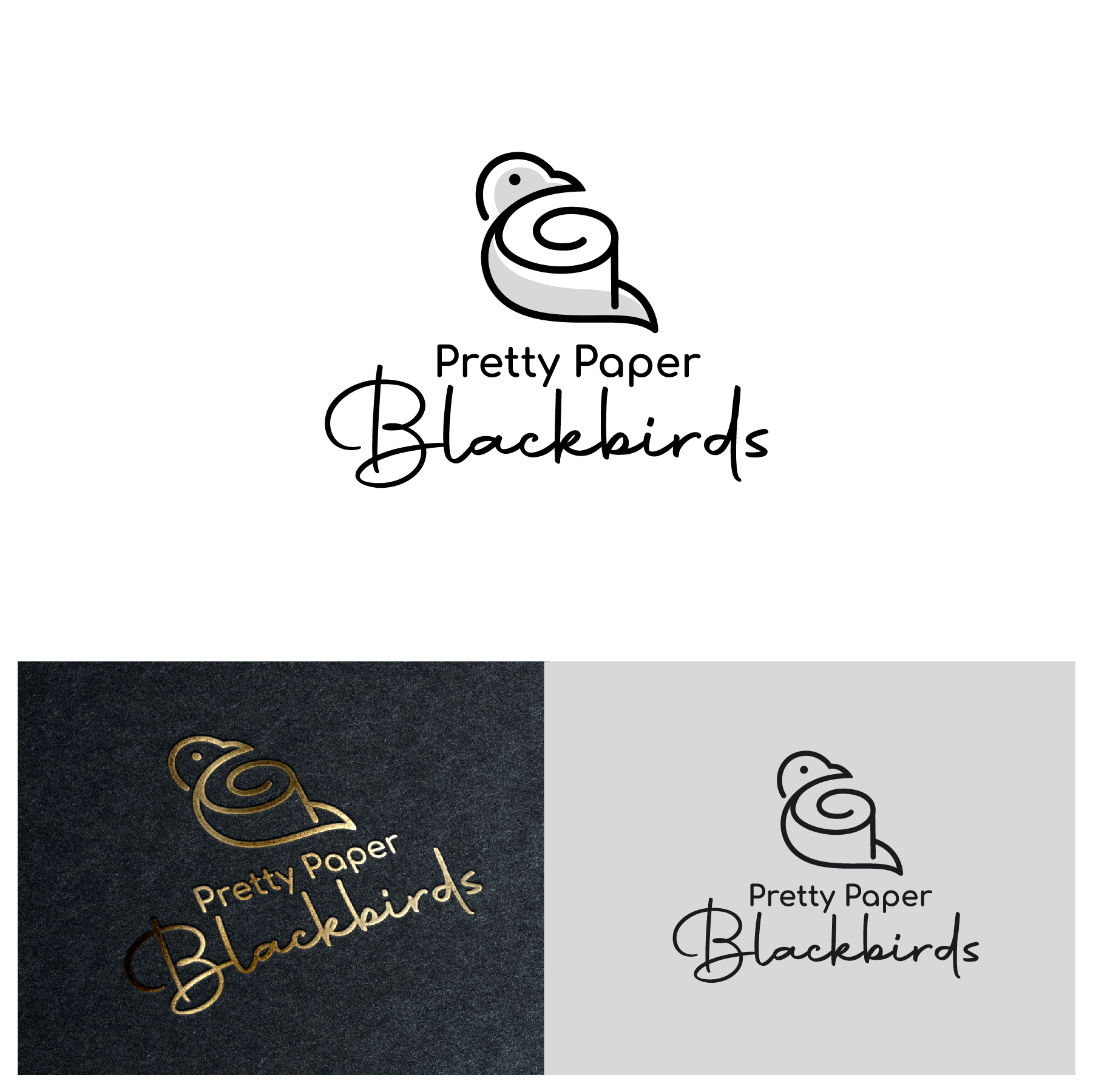 Personable, Feminine, Papercrafts Logo Design for Pretty Paper ...