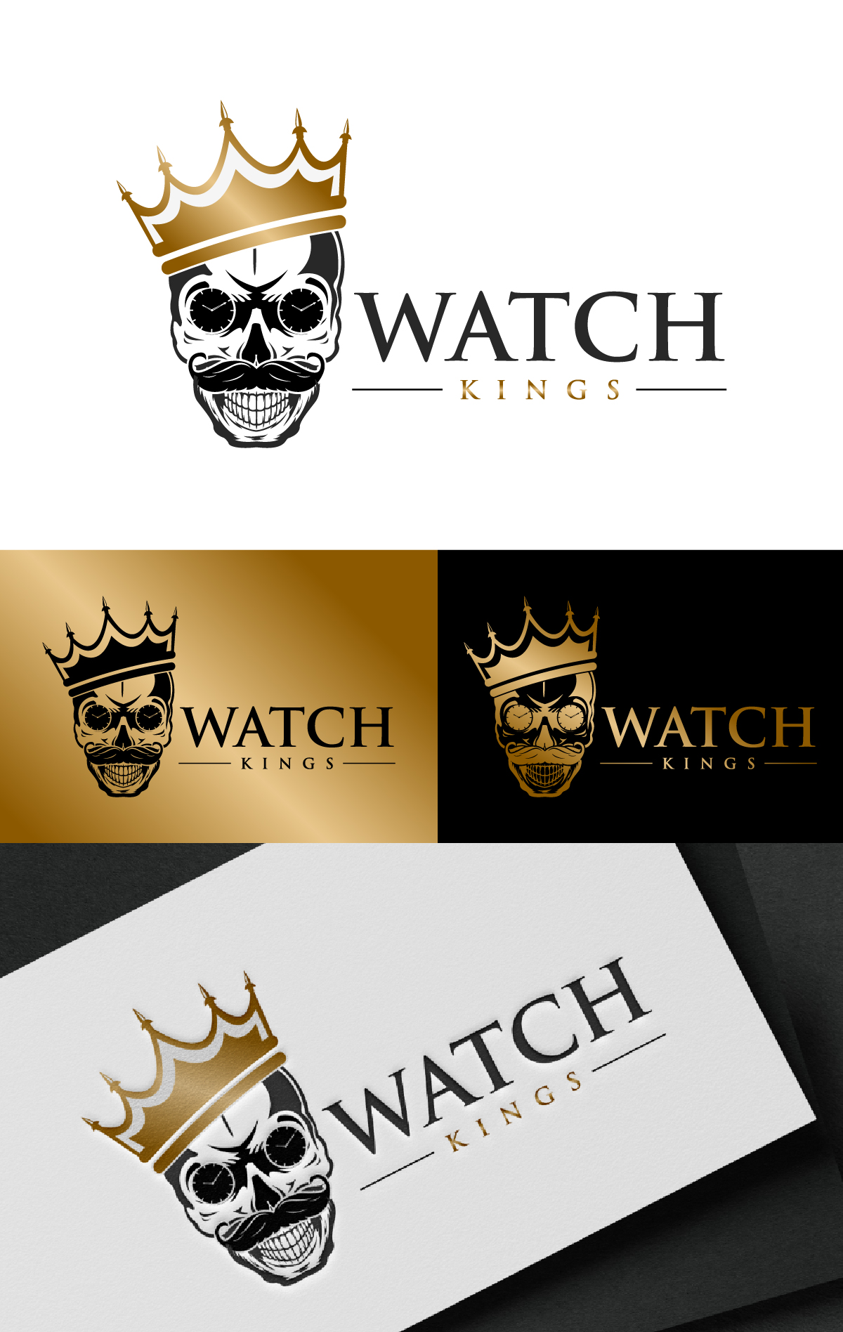 Bold, Playful, Watch retail Logo Design for Watch Kings by DesignLima ...