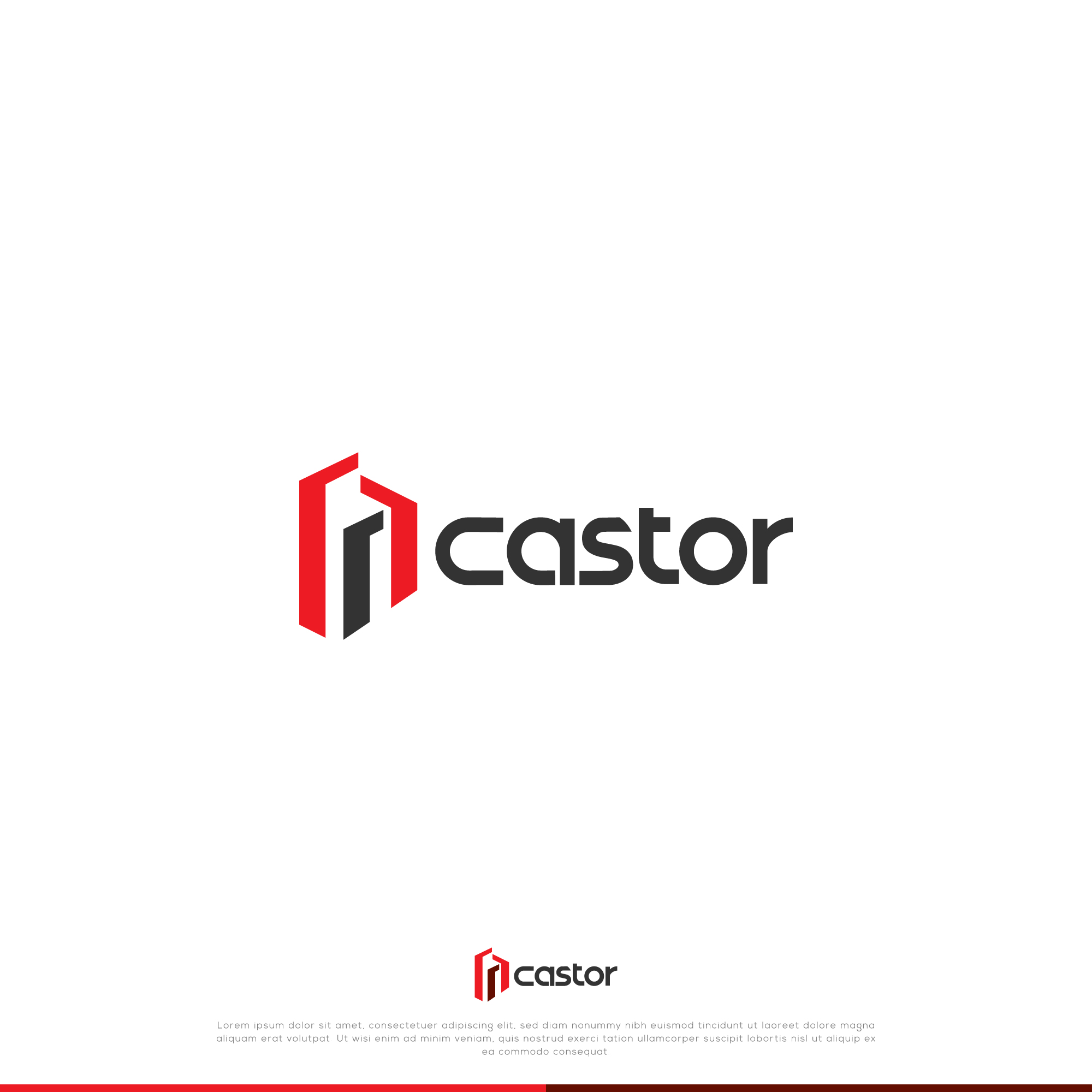 Bold, Serious, Public Sector, Construction Logo Design for Castor by ...