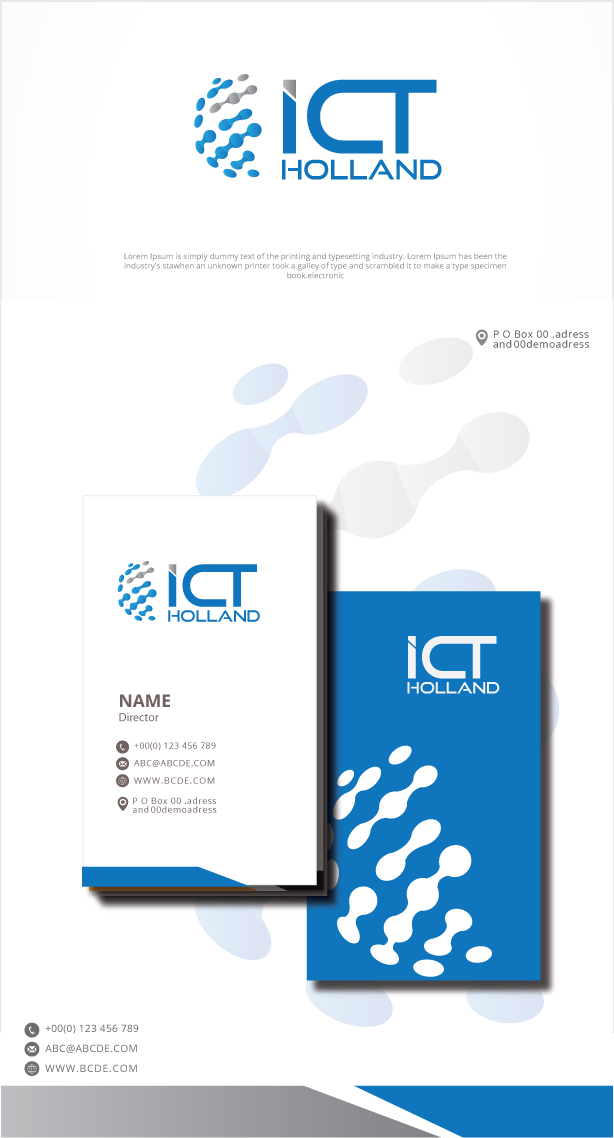Logo for IT Company: ICT Holland | 8 Logo Designs for ICT Holland