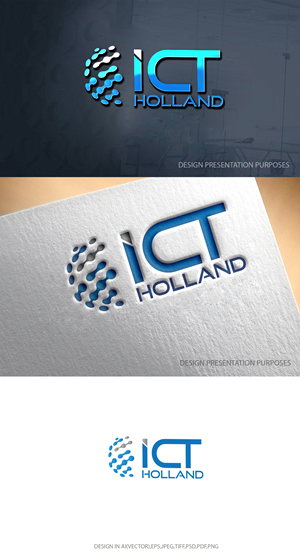 Logo for IT Company: ICT Holland | 8 Logo Designs for ICT Holland