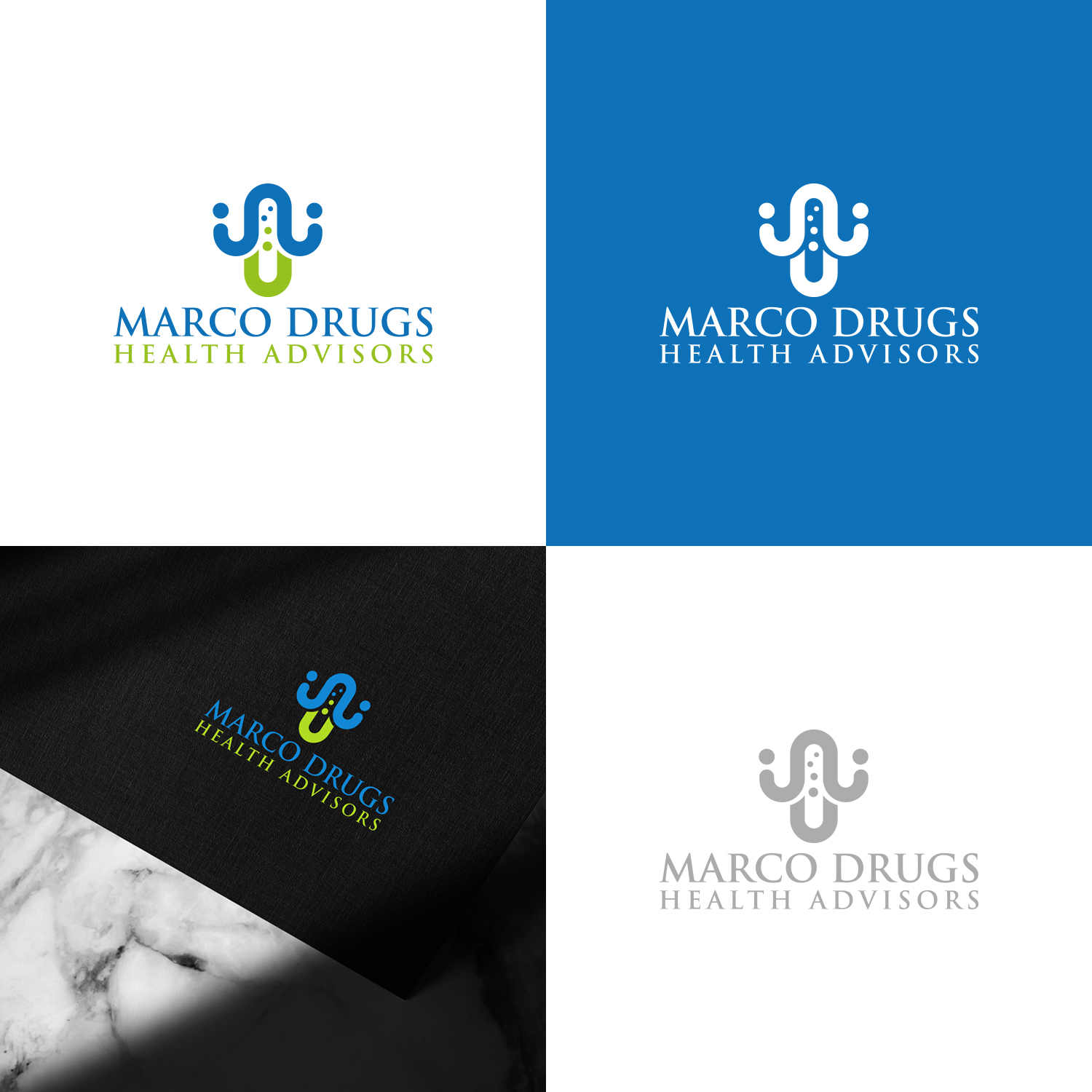 Upmarket, Elegant, Health Insurance Logo Design for Marco Drugs Health Advisors by Maxo-Biz ...